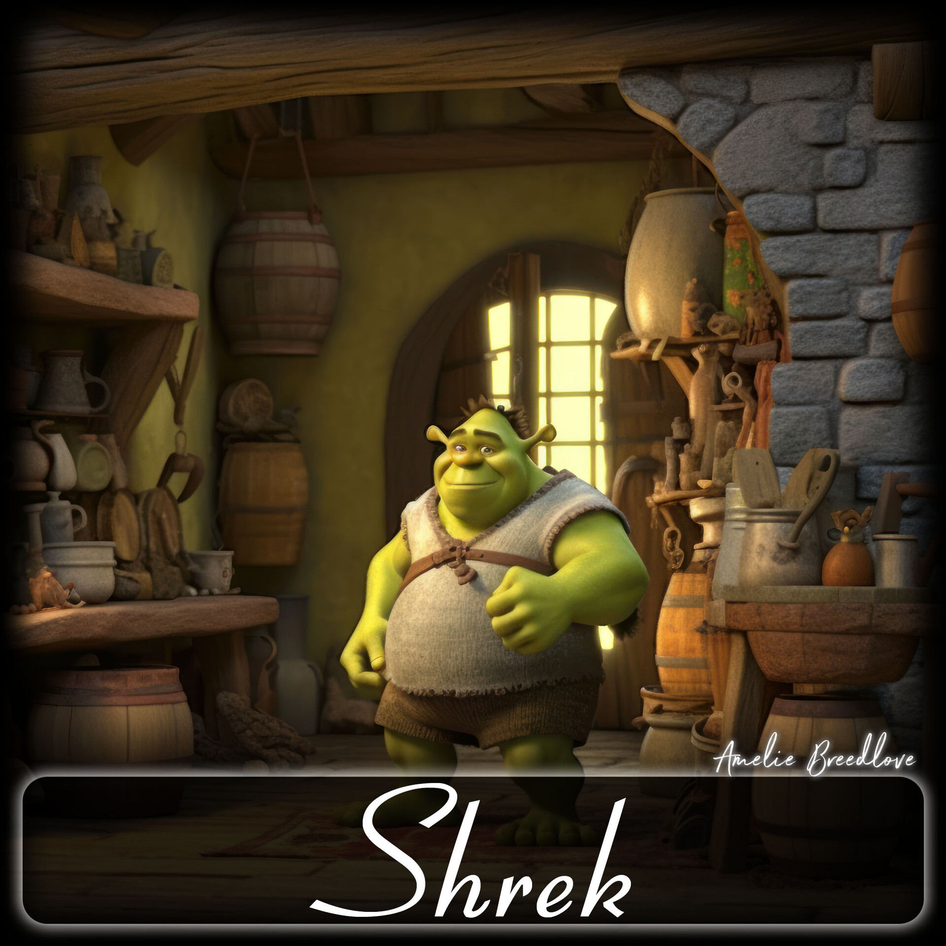 ArtStation - 210 Shrek Concept Reference Pack | 4K | v.9