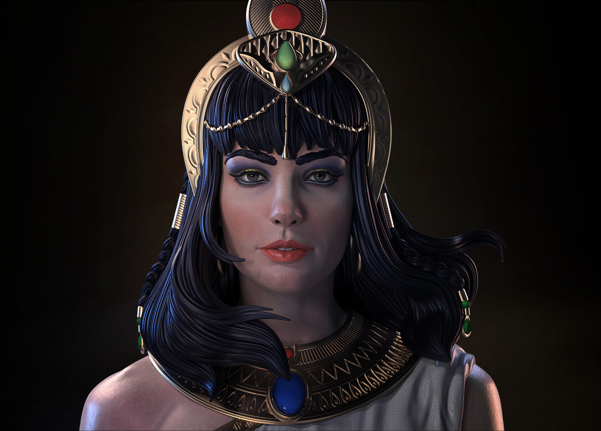 ArtStation - Queen Nefertari