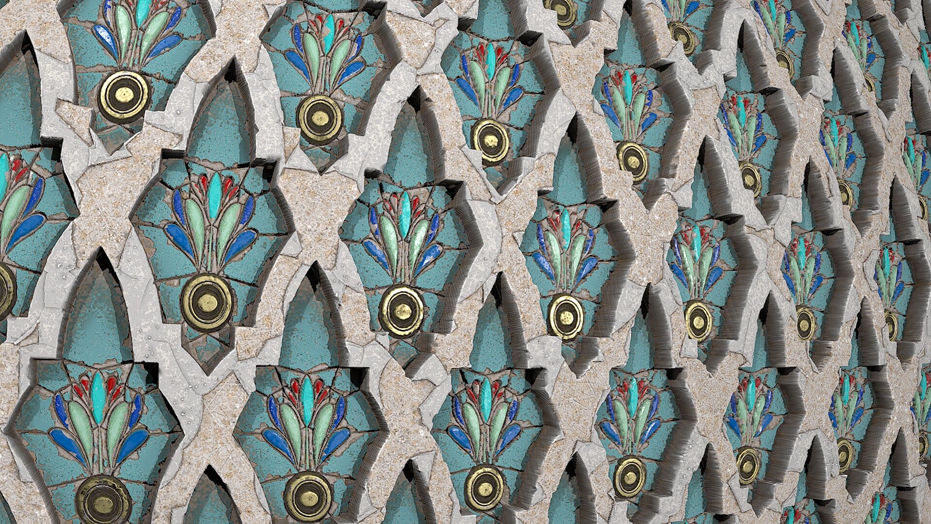 ArtStation - Moroccan Tiles