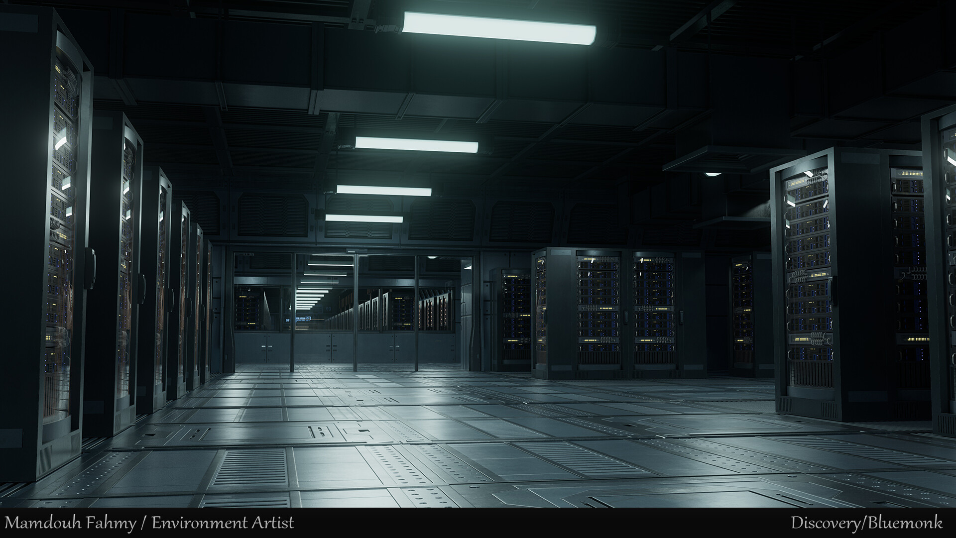ArtStation - ServerRoom 404