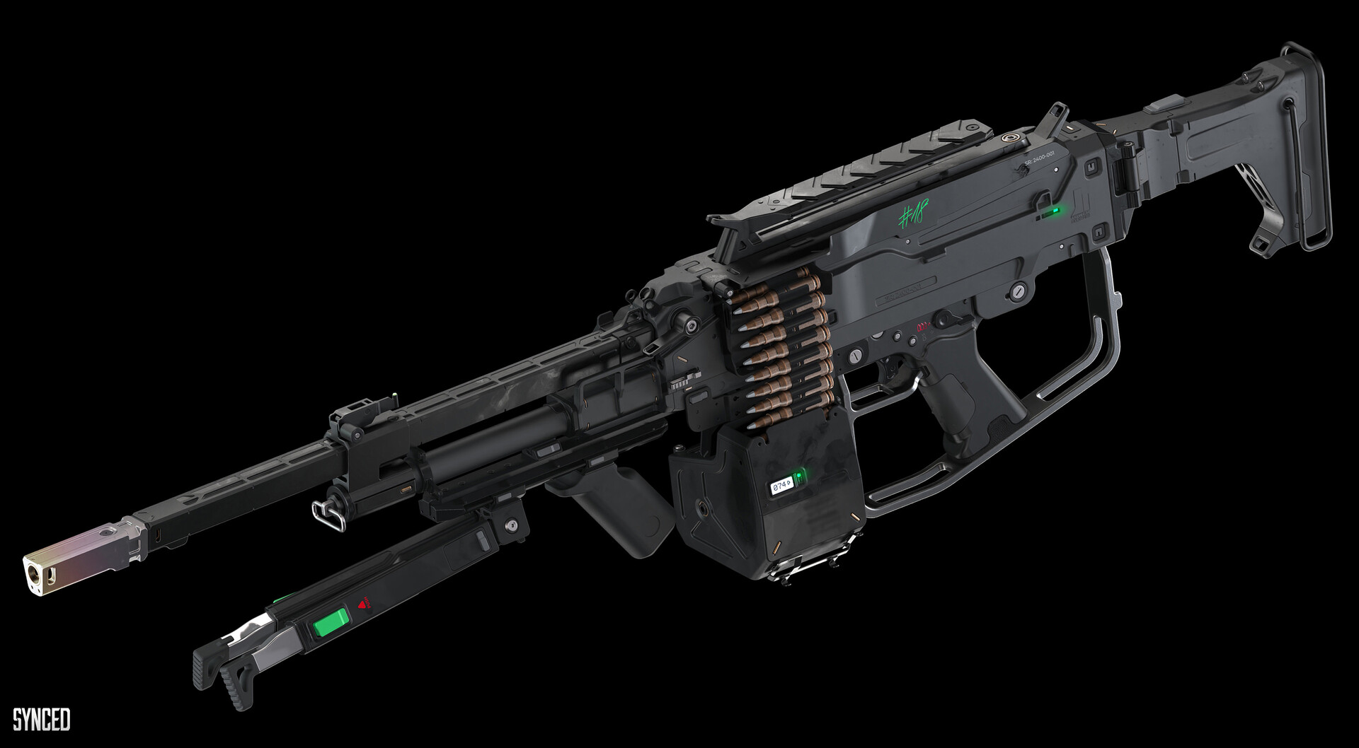 Karol Czechowski - Light Machine Gun concepts