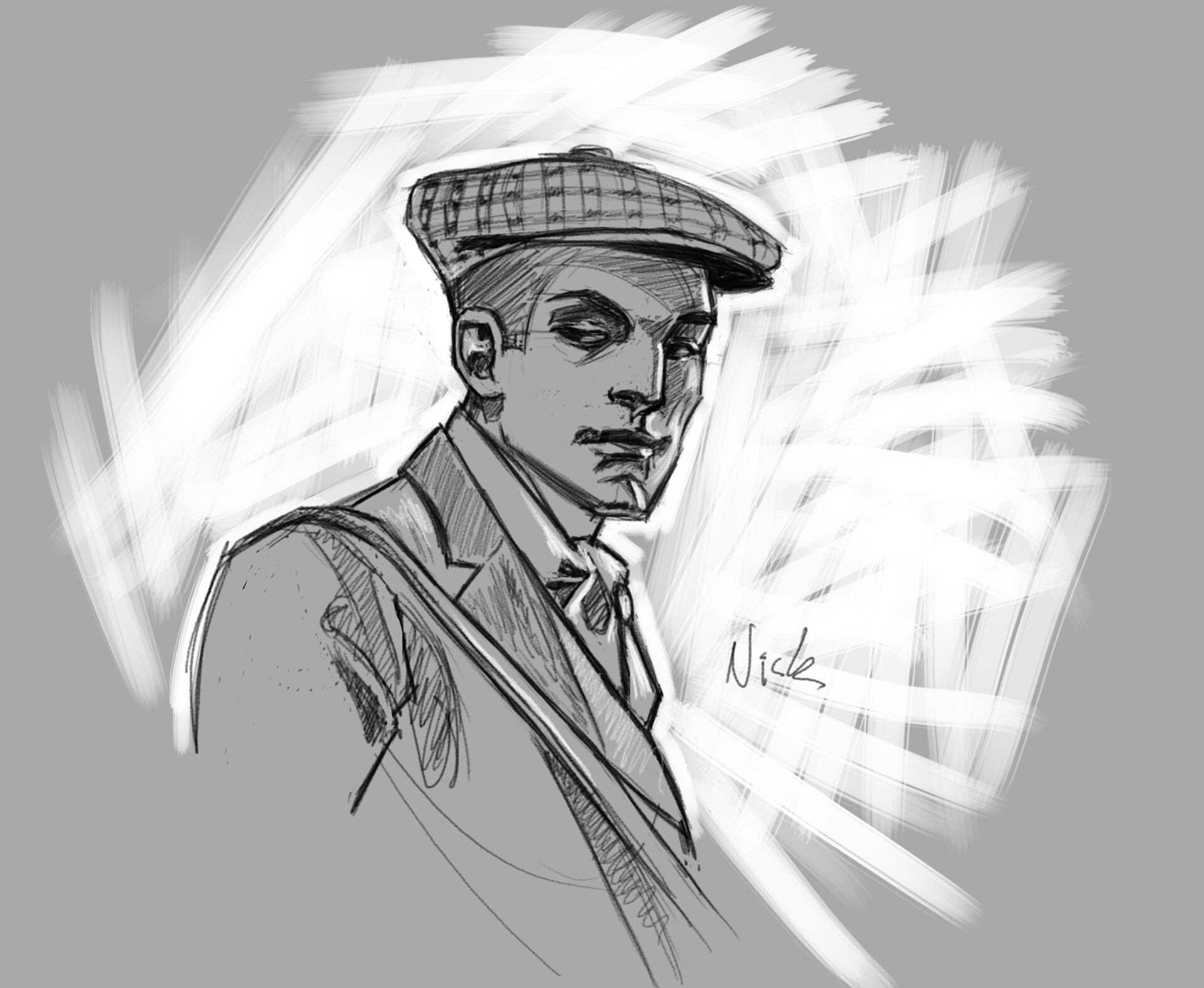 ArtStation - Leyendecker Study