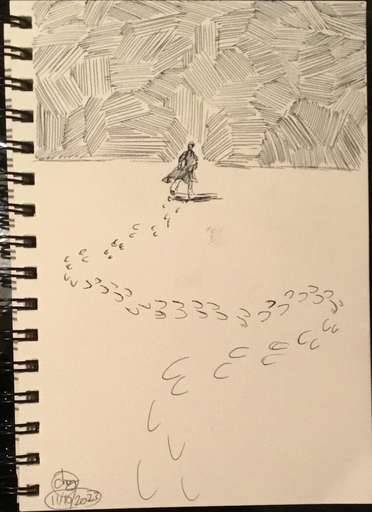 ArtStation - Inktober 2023 - Day 11 - Wander