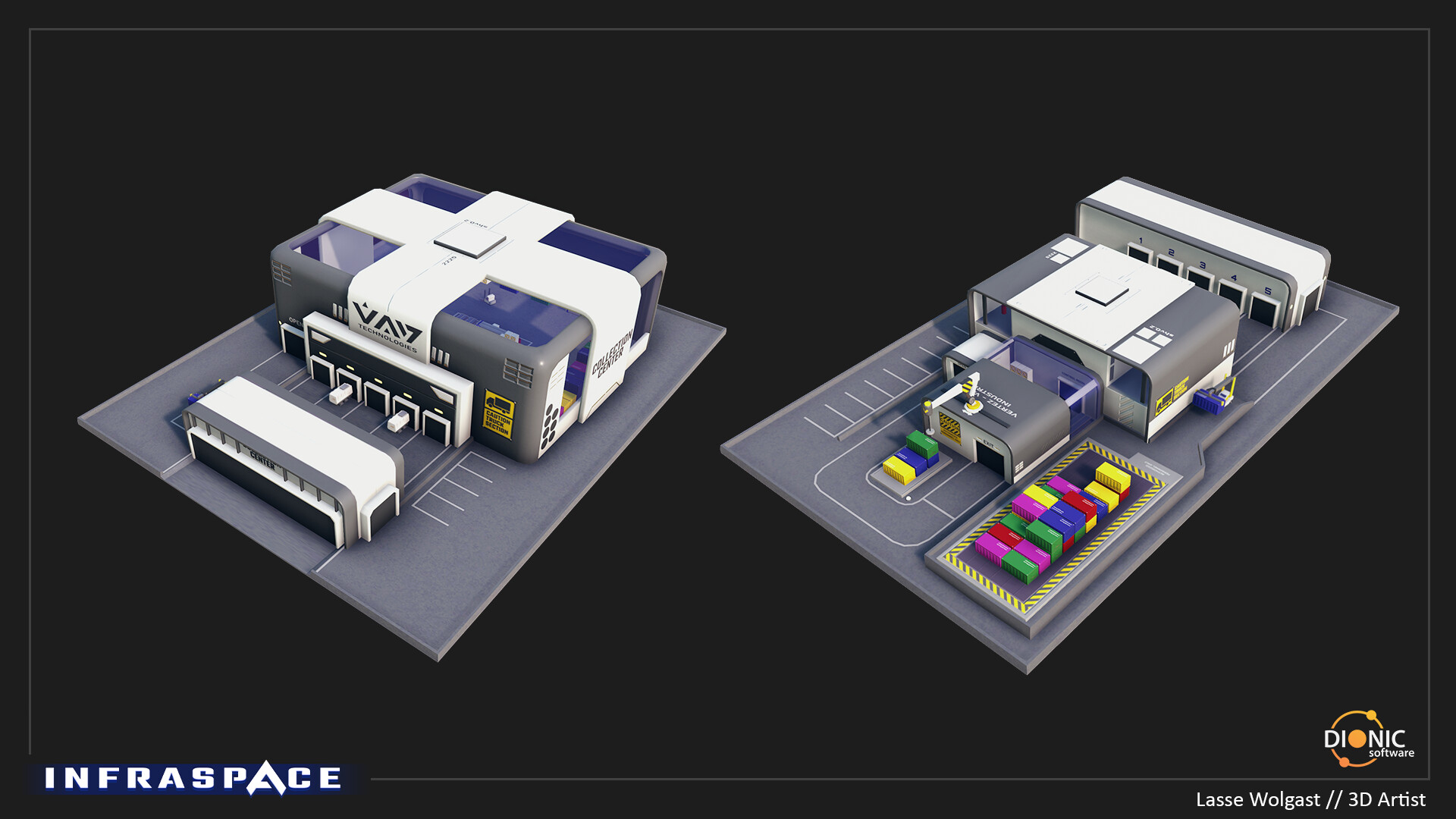 Lasse Wolgast - InfraSpace - City Buildings