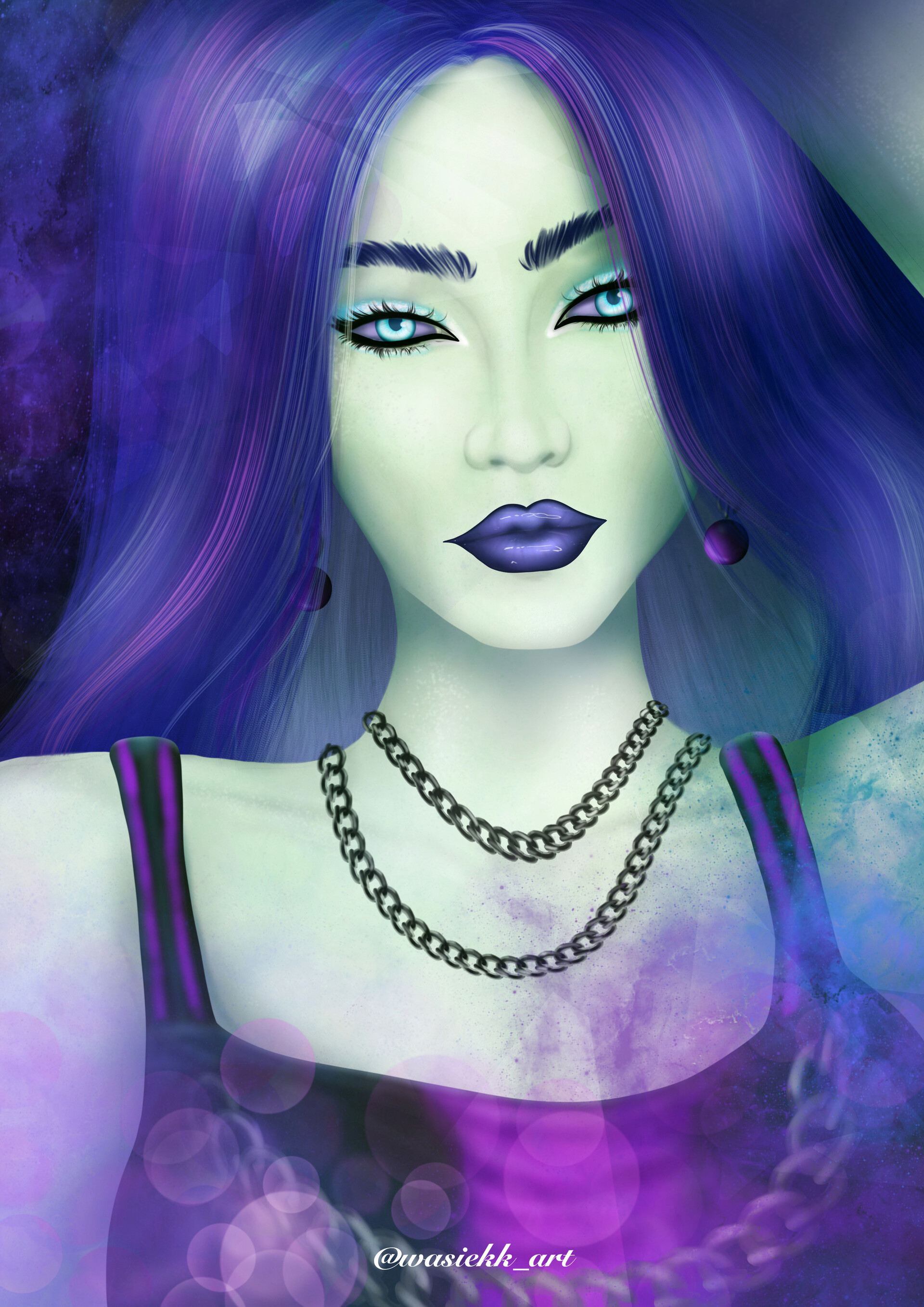 ArtStation - Artwork - Spectra / Monster High