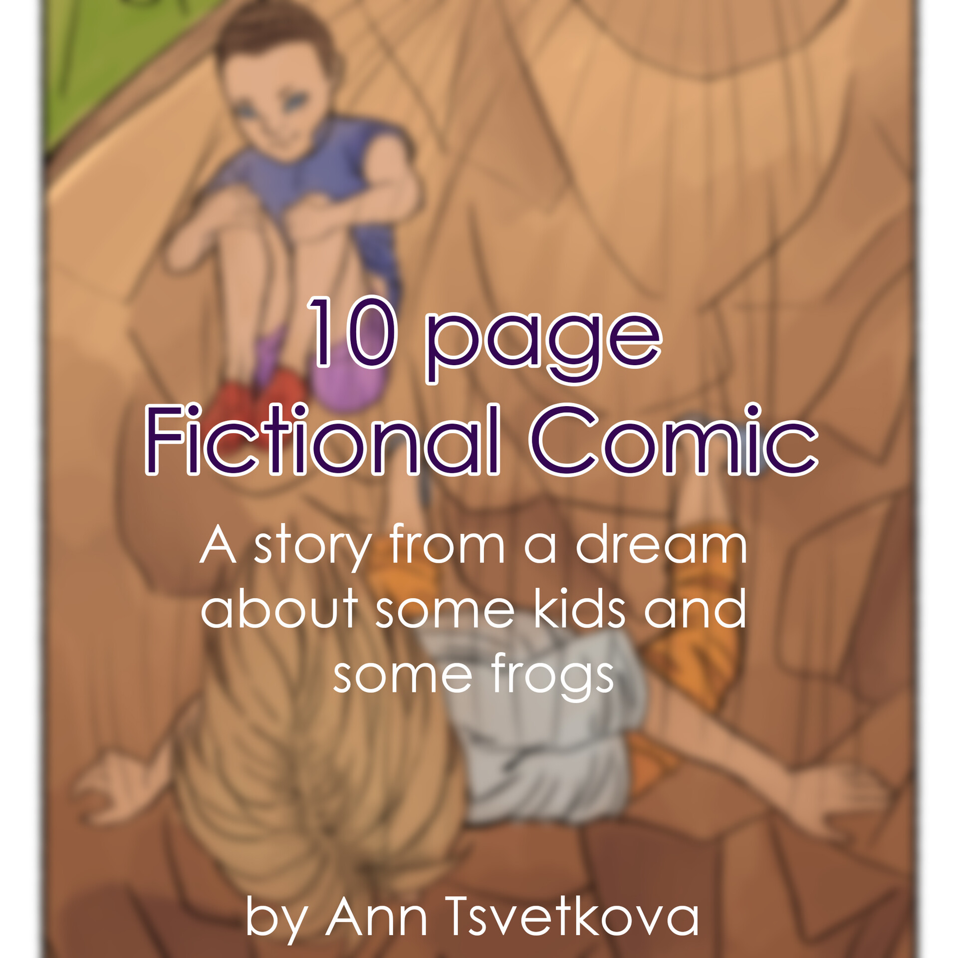 ArtStation - Fictional Comic Based on a Dream