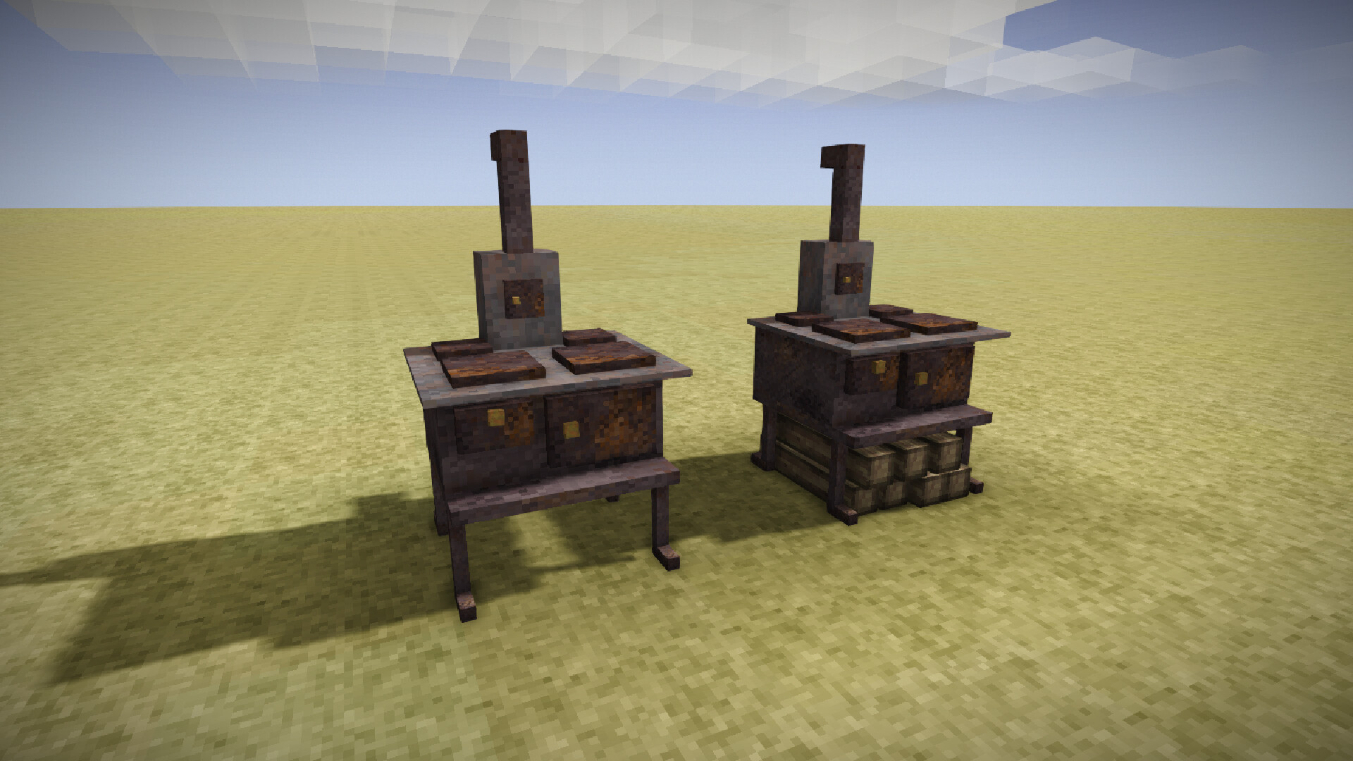ArtStation - Voxel Cast Iron Stove using In Game Textures - Vintage Story
