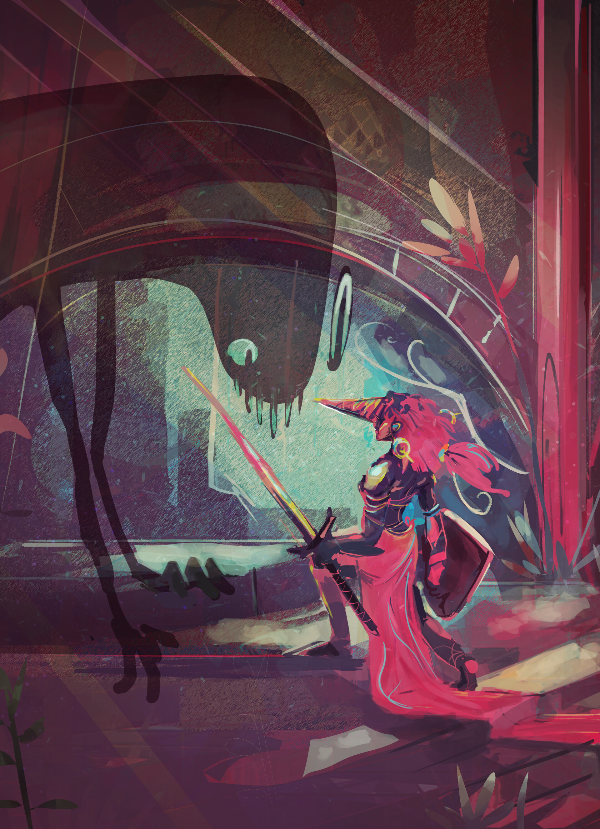 ArtStation - Steps - TTRPG Illustration