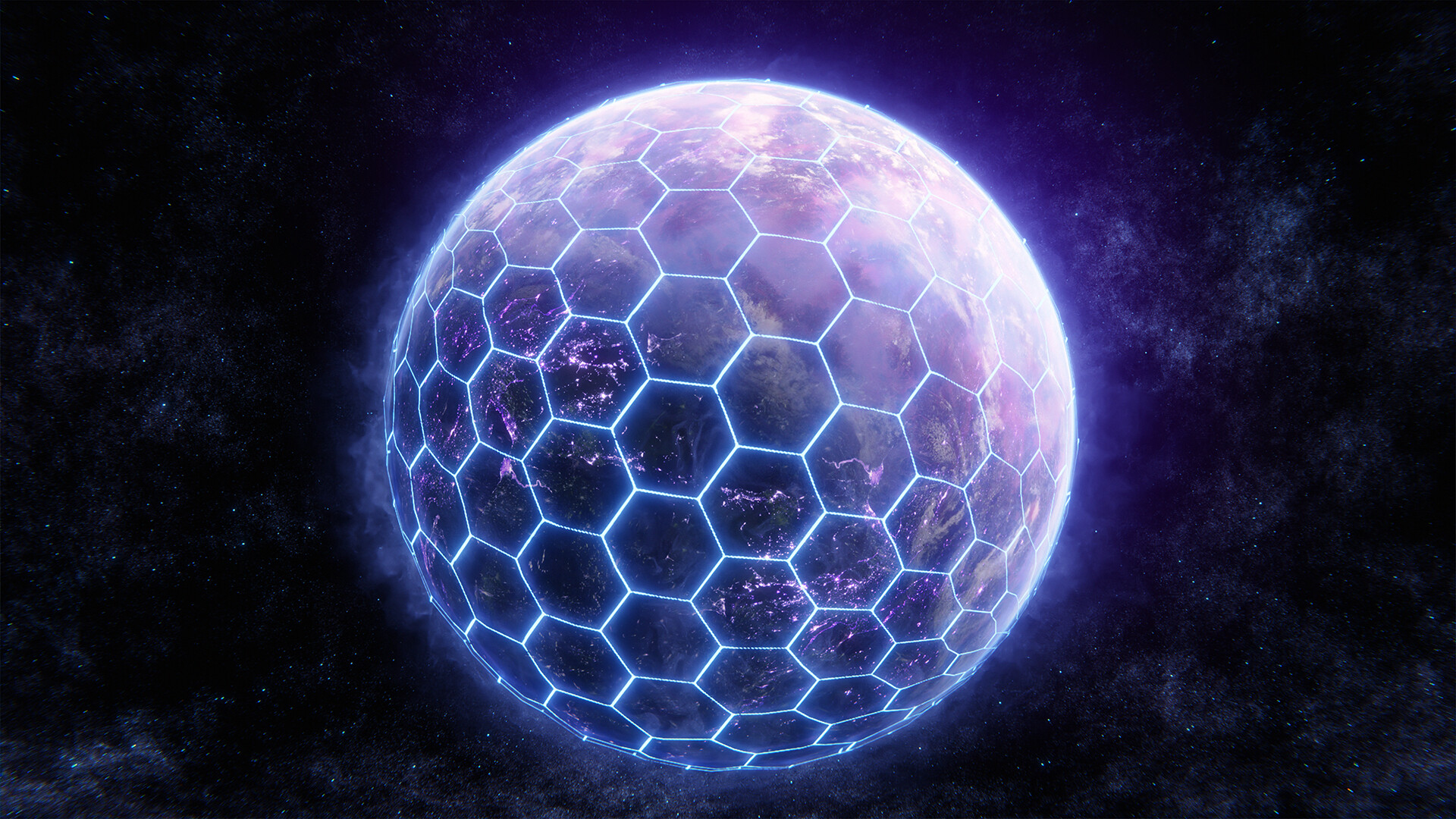 ArtStation - Daily 018 Planet Shield