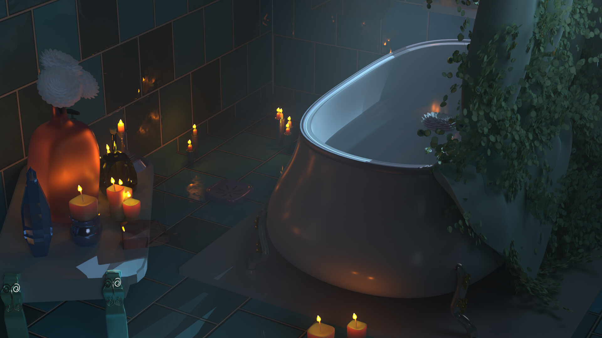 ArtStation - Bathroom