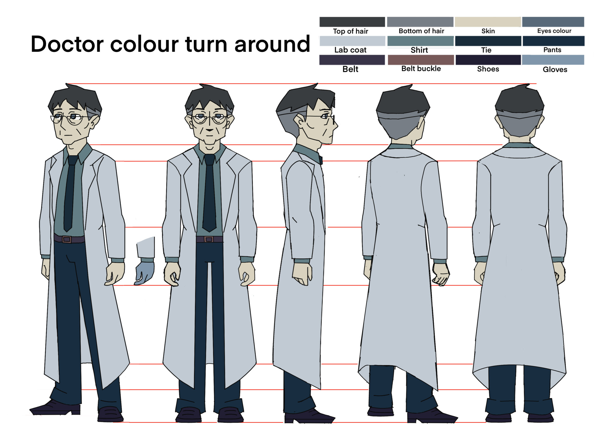 ArtStation - Doctor (turnaround) - Shyla