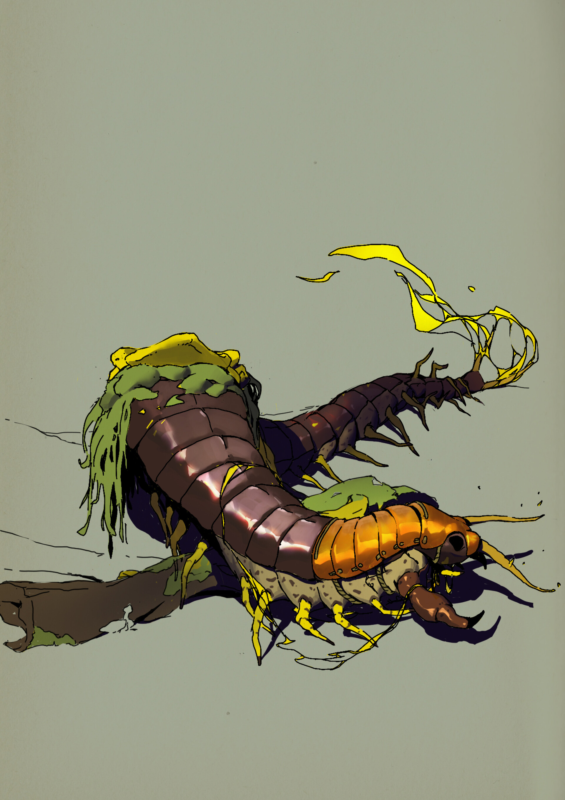 ArtStation - Centipede steed