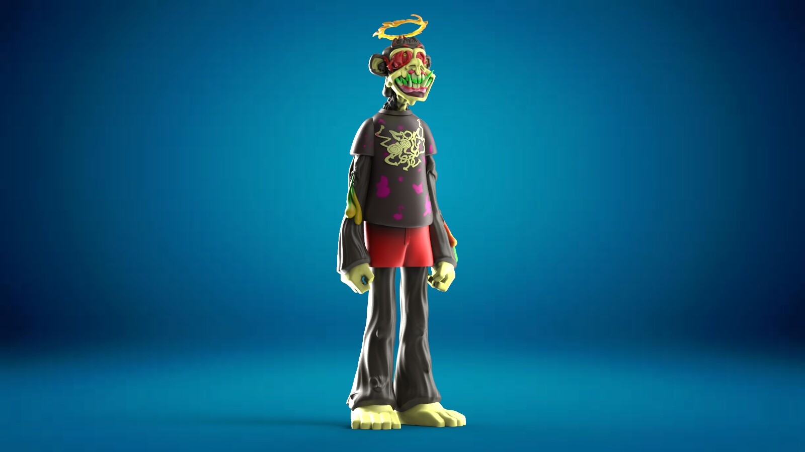 ArtStation - Mutant monkey