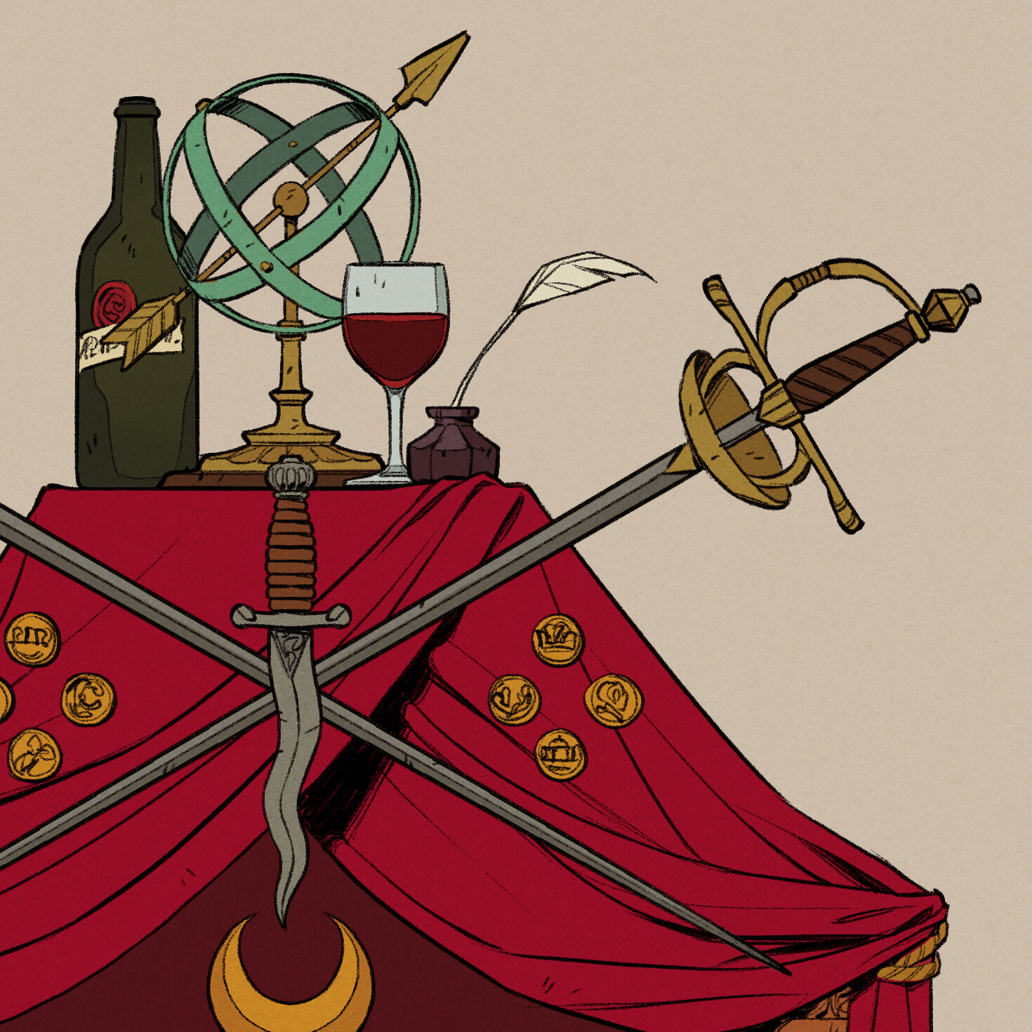 Claire Hummel - Myst | Sirrus & Achenar Heraldry