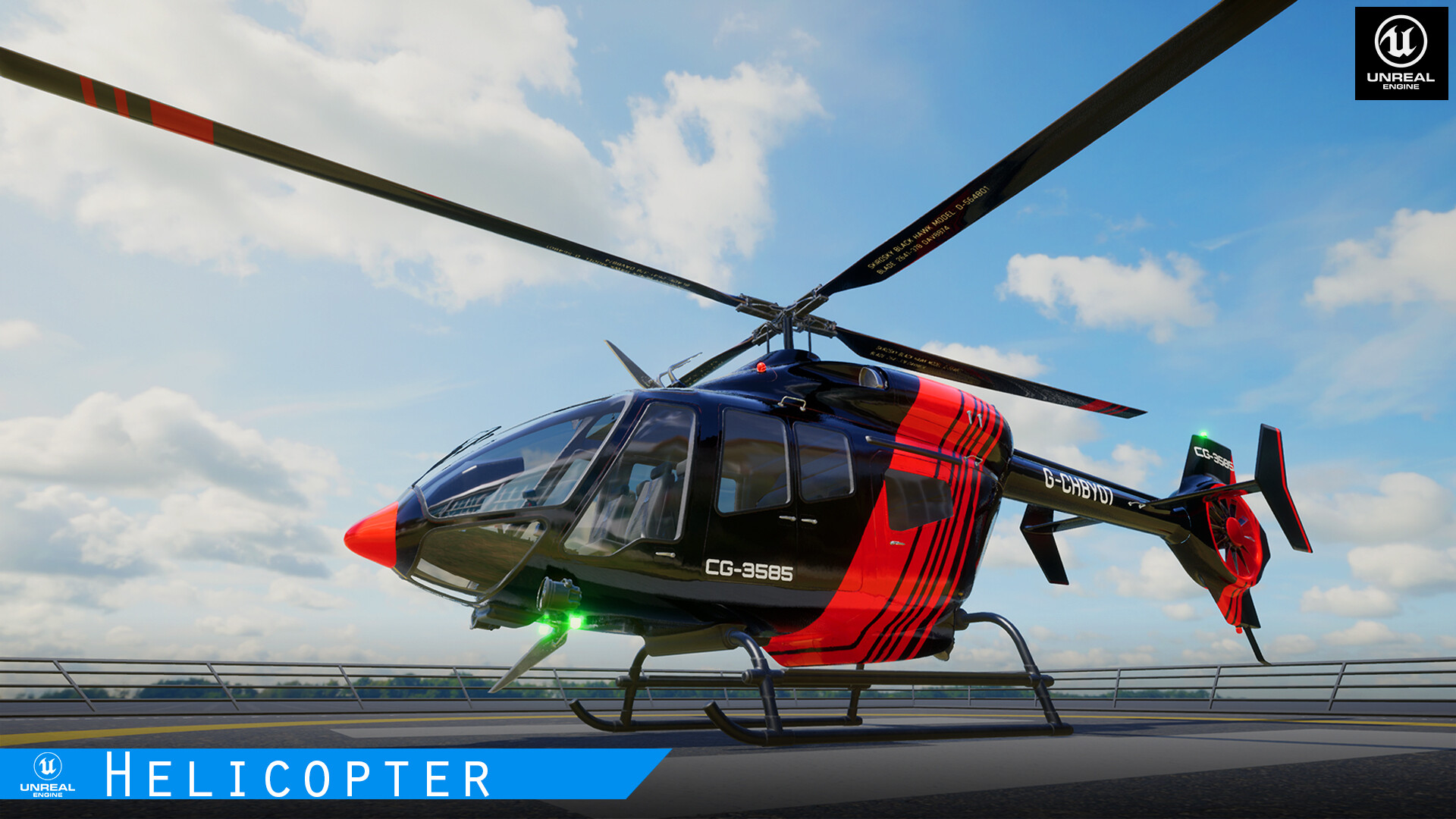 ArtStation - Photorealistic Helicopter