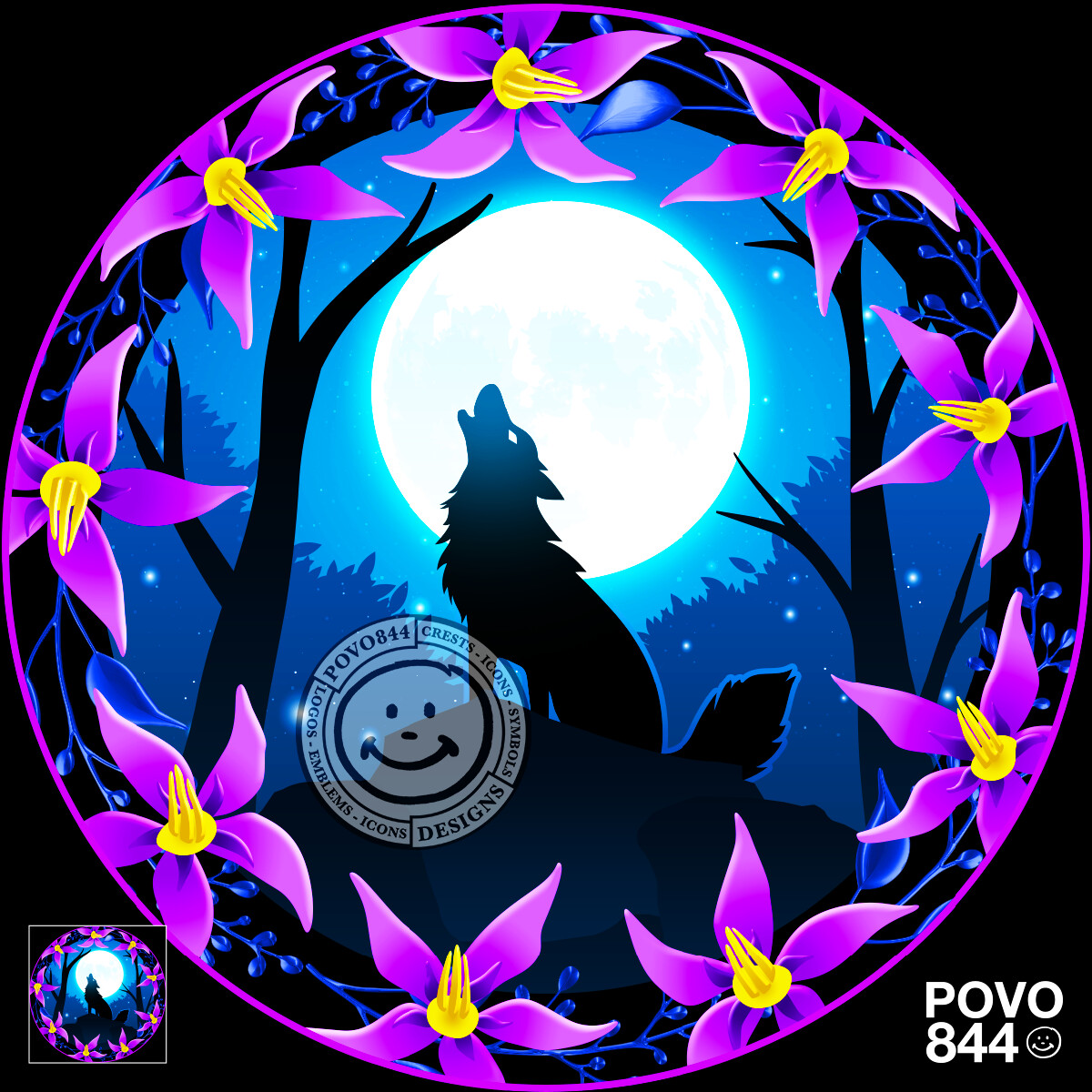 ArtStation - Nightshade Wolfpack