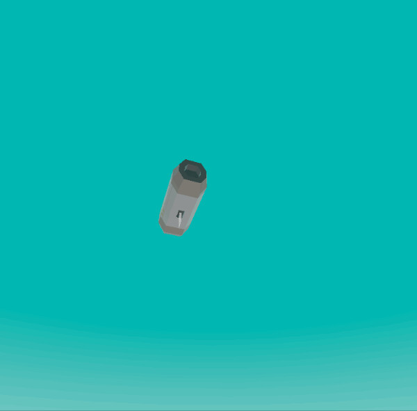 ArtStation - T-10 pod space craft GIF animations
