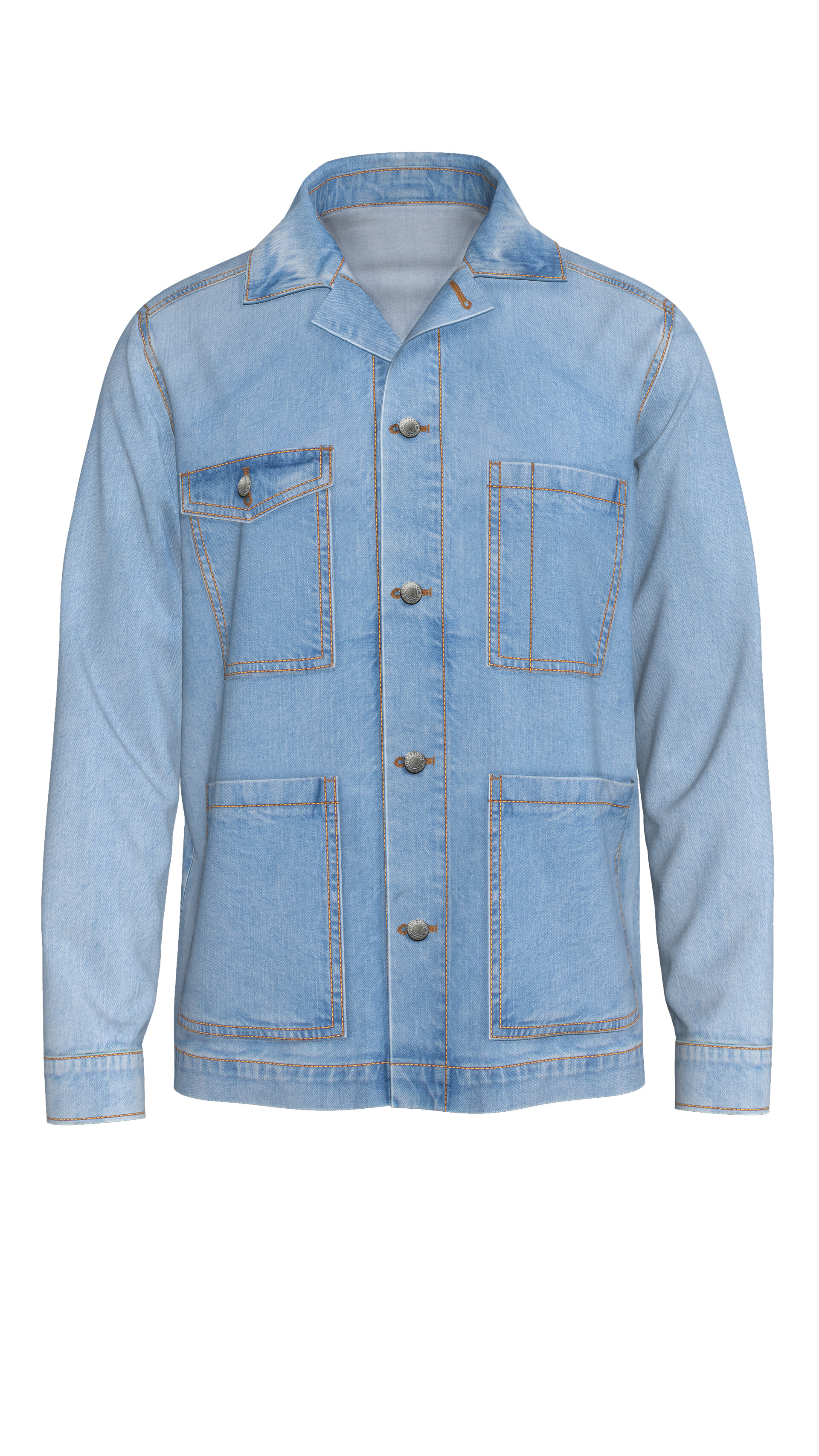 ArtStation - Denim Virtual 3D Jacket Samples