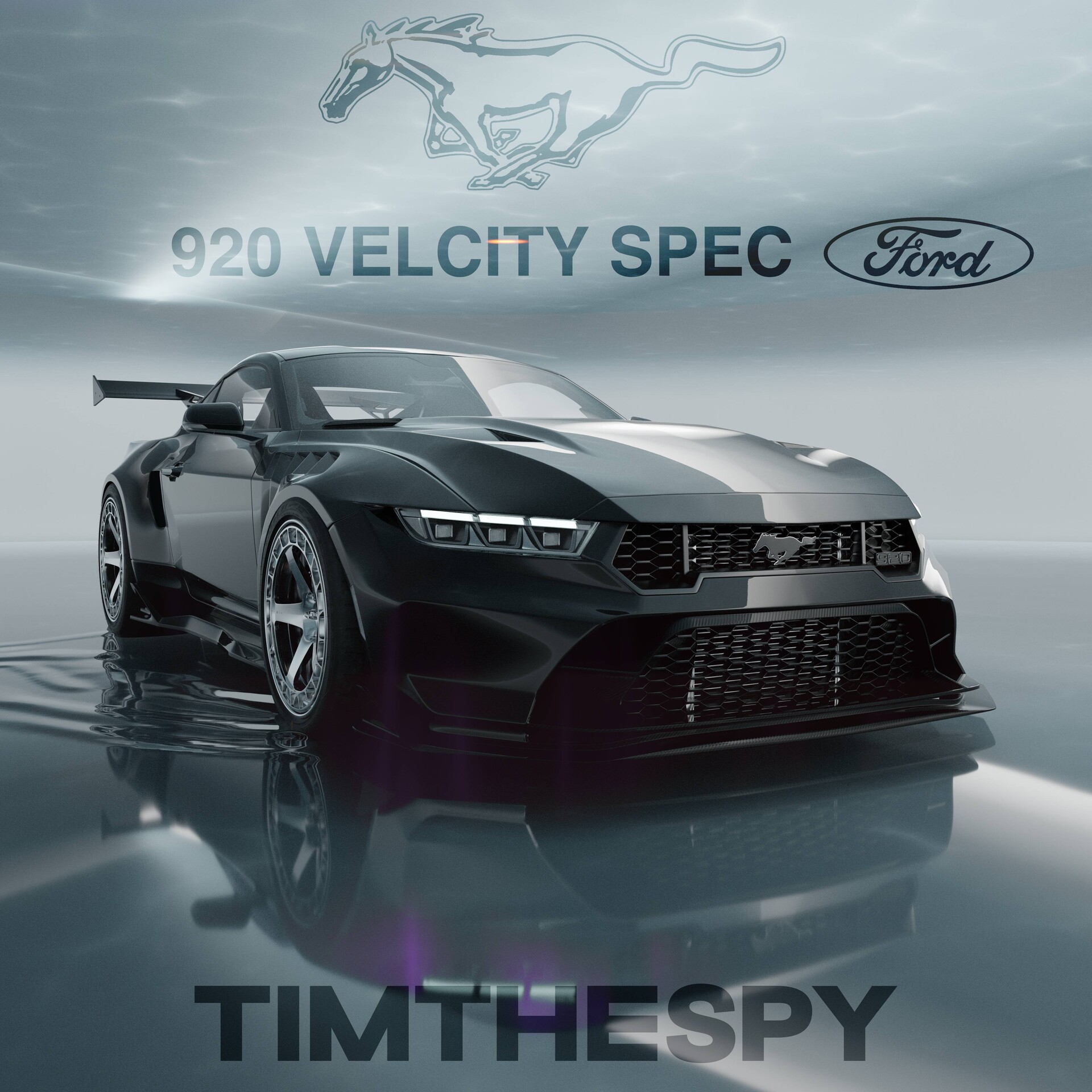 ArtStation - 2023 Ford Mustang 920 VLCT