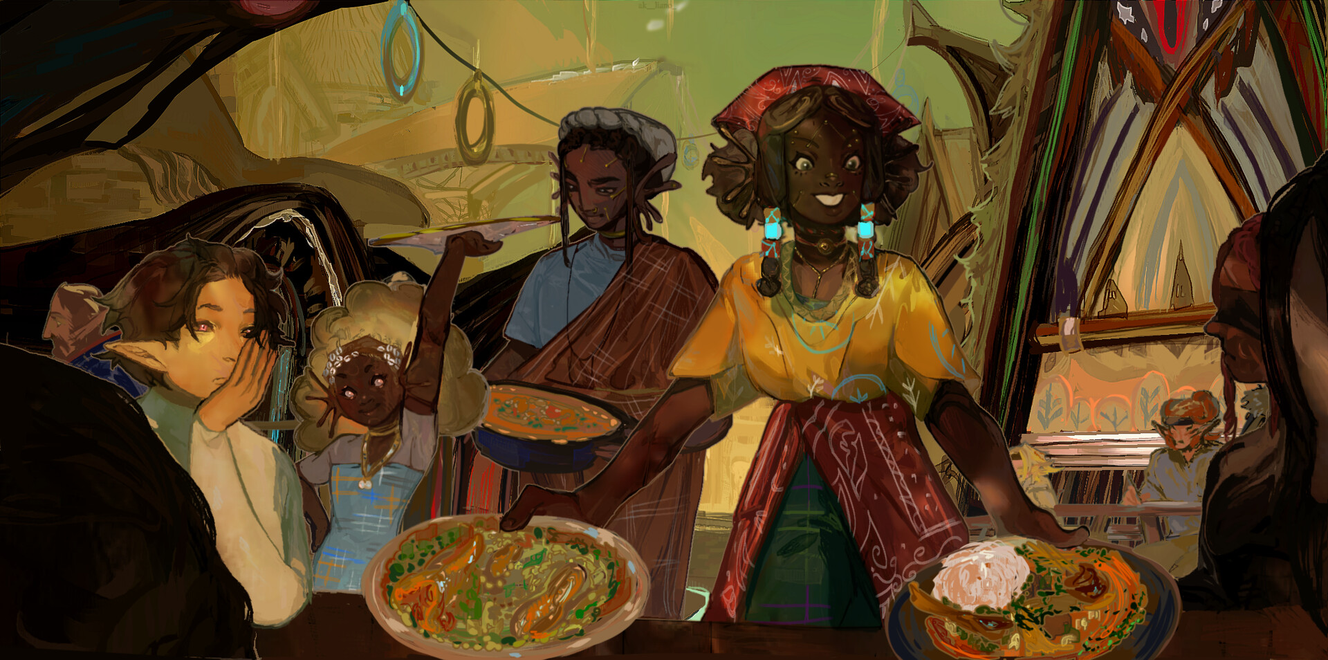 ArtStation - A Shared Meal