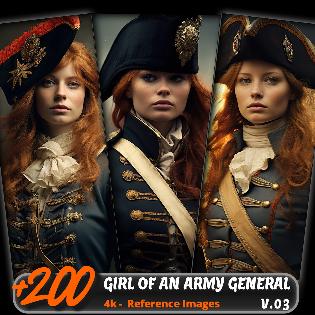 ArtStation - GIRL OF AN ARMY GENERAL VOL. 03/ 4K/ Reference Image