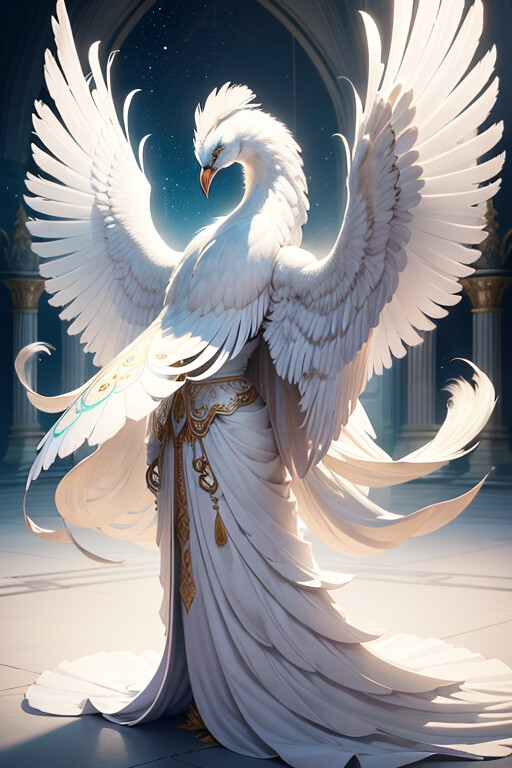 ArtStation - "Ivory Opulence: The Graceful Majesty"