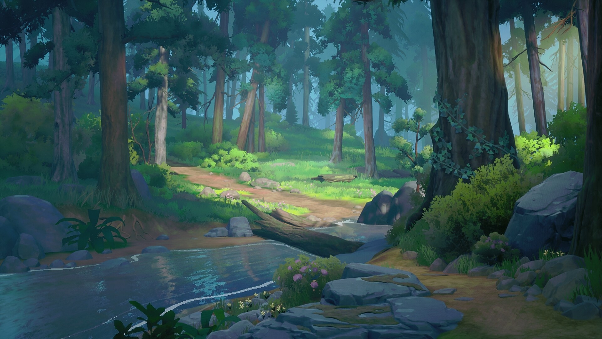 ArtStation - UE Stylized Forest