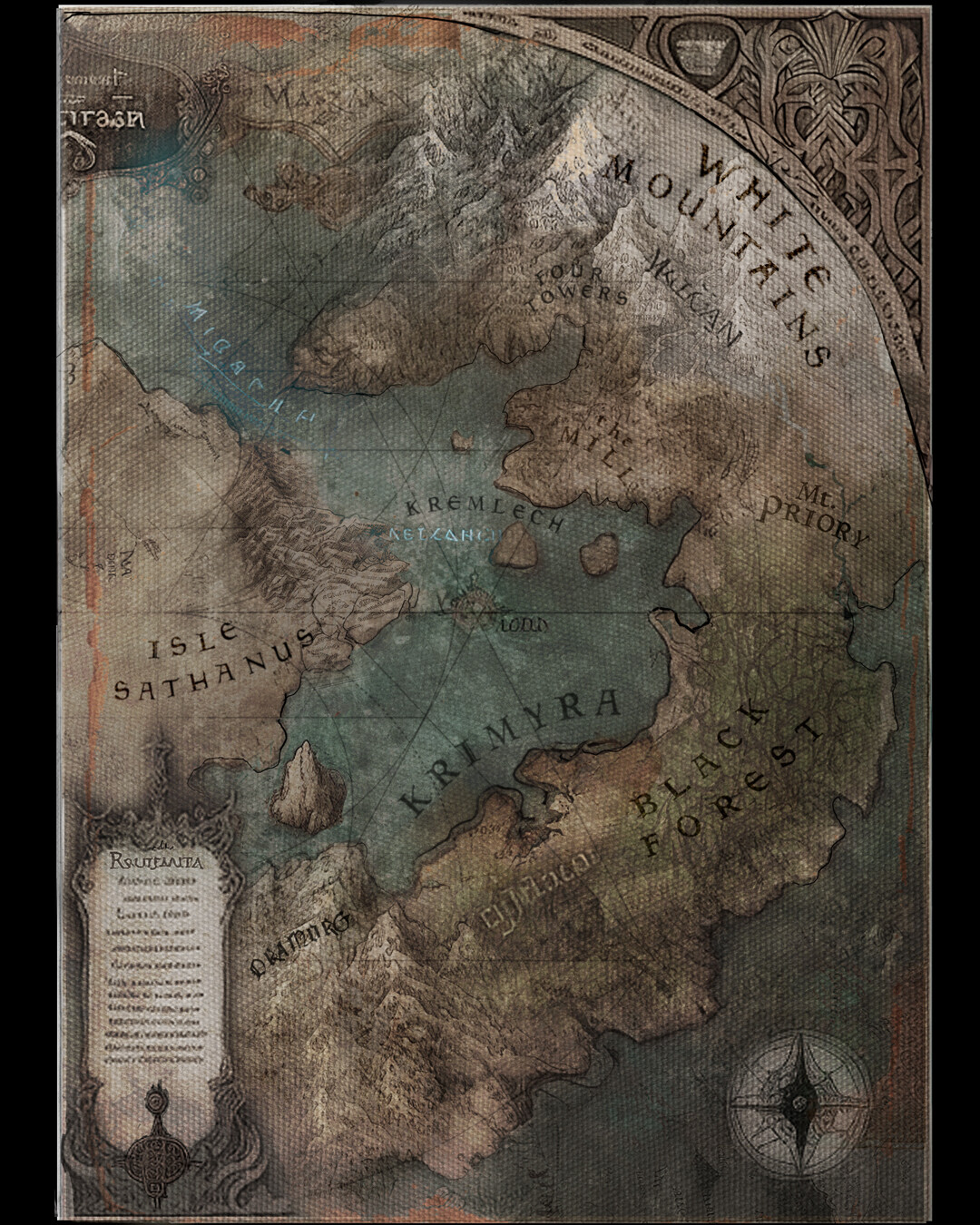 ArtStation - Map of the Isles