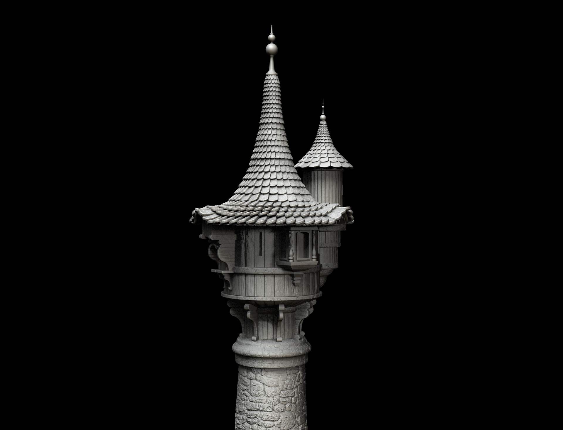 ArtStation - Inktober 2023. Day 14 - Castle.