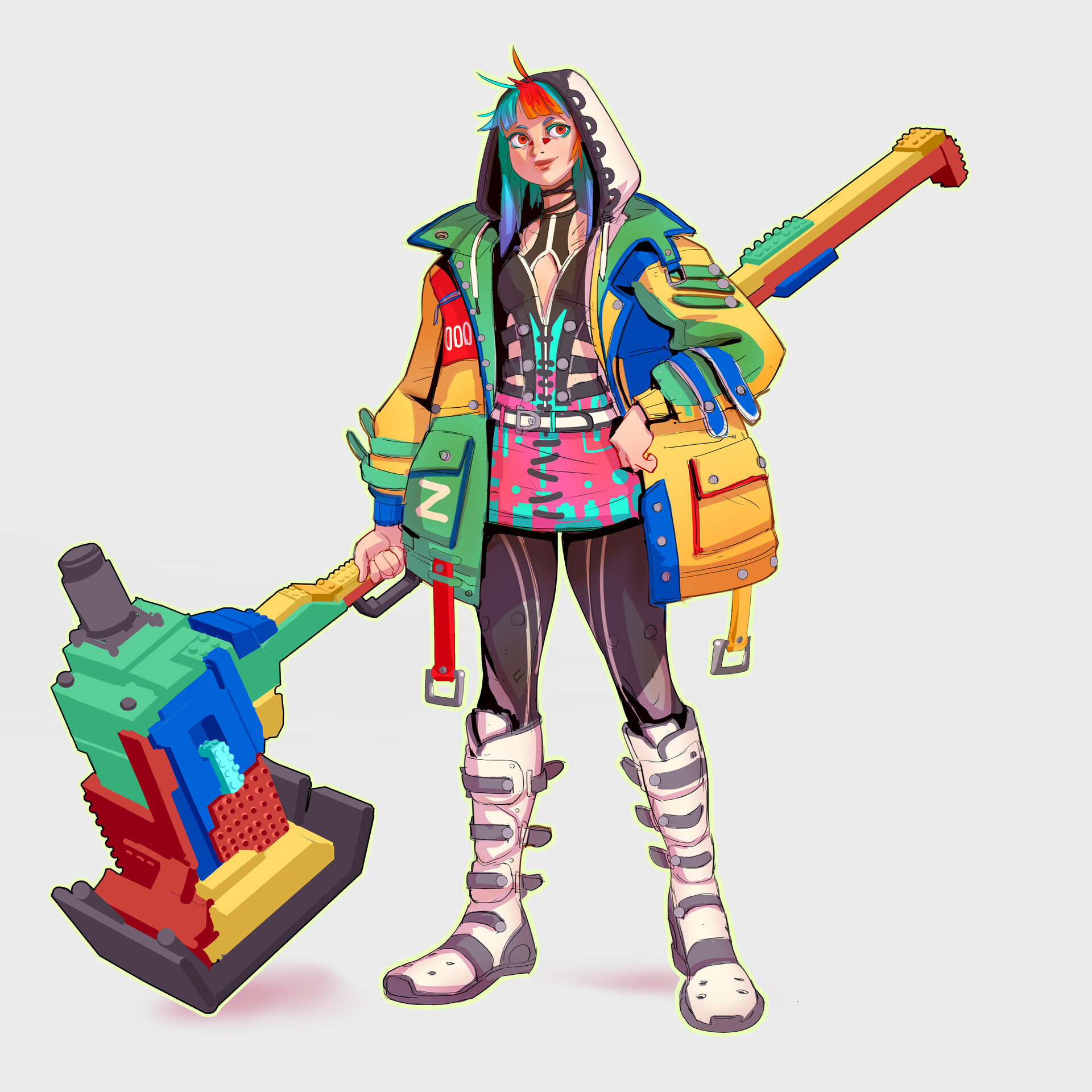 Pedro Ferrer - character comp