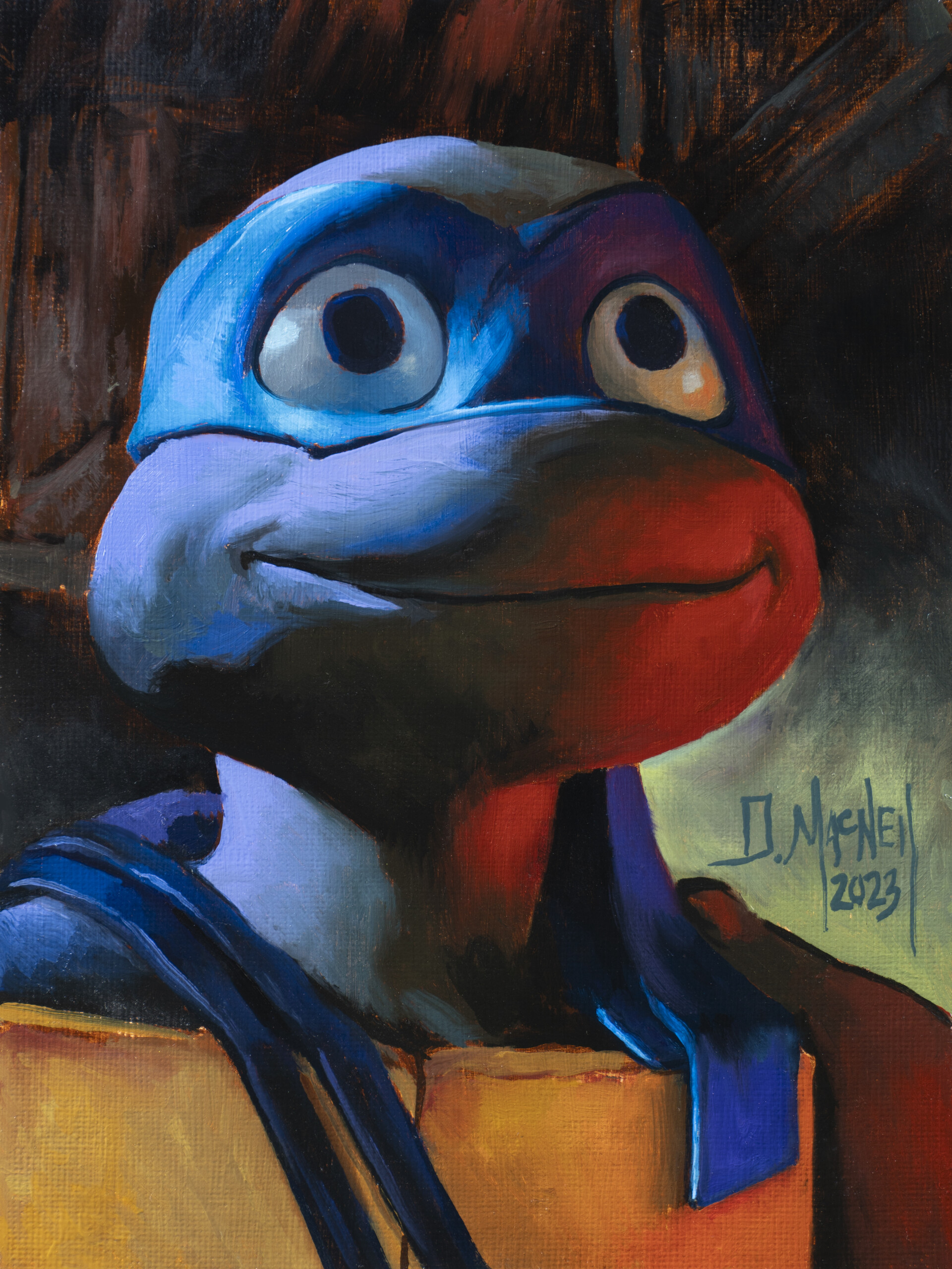 ArtStation - Leonardo - TMNT Mutant Mayhem