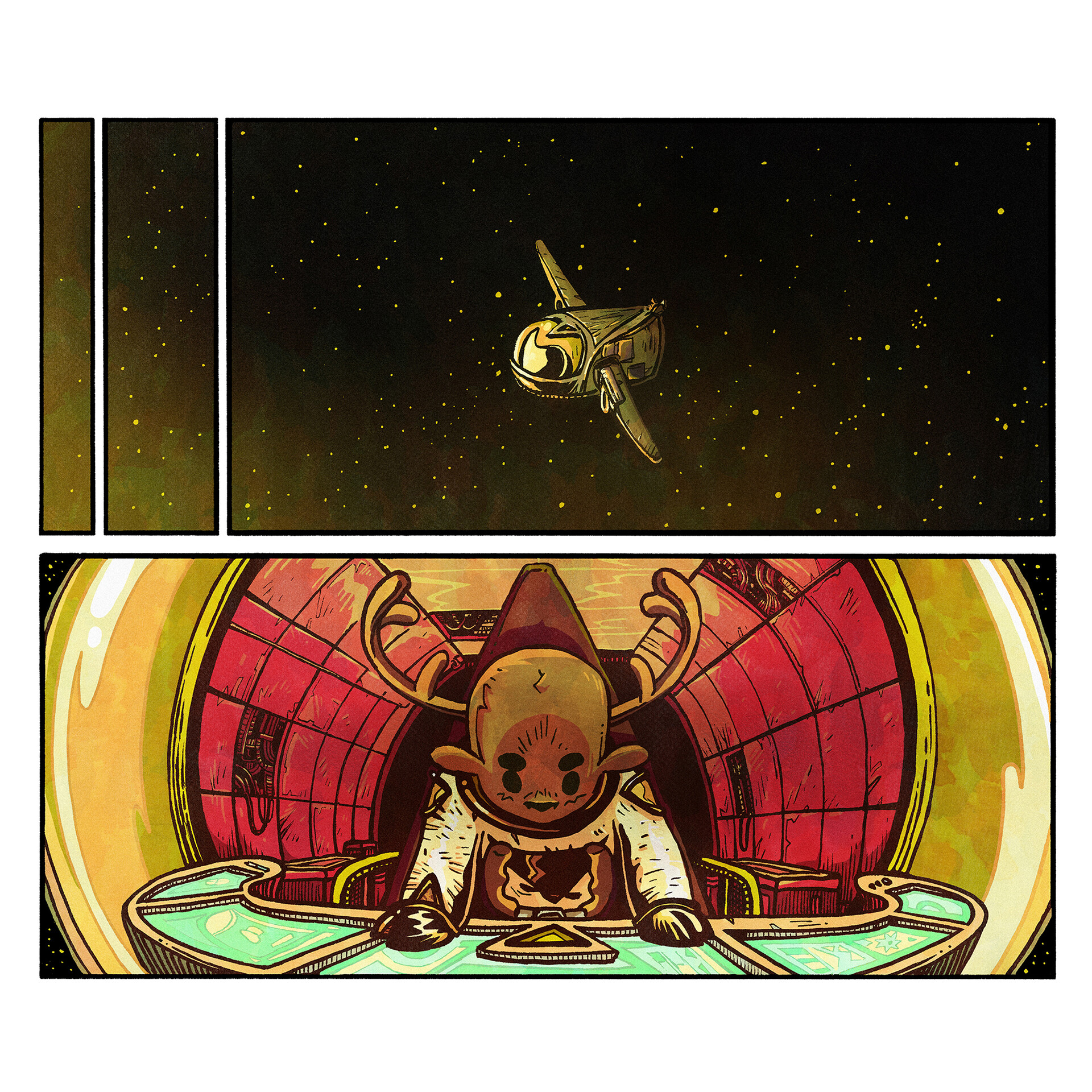 ArtStation - Moon Deer - Throwback Panels