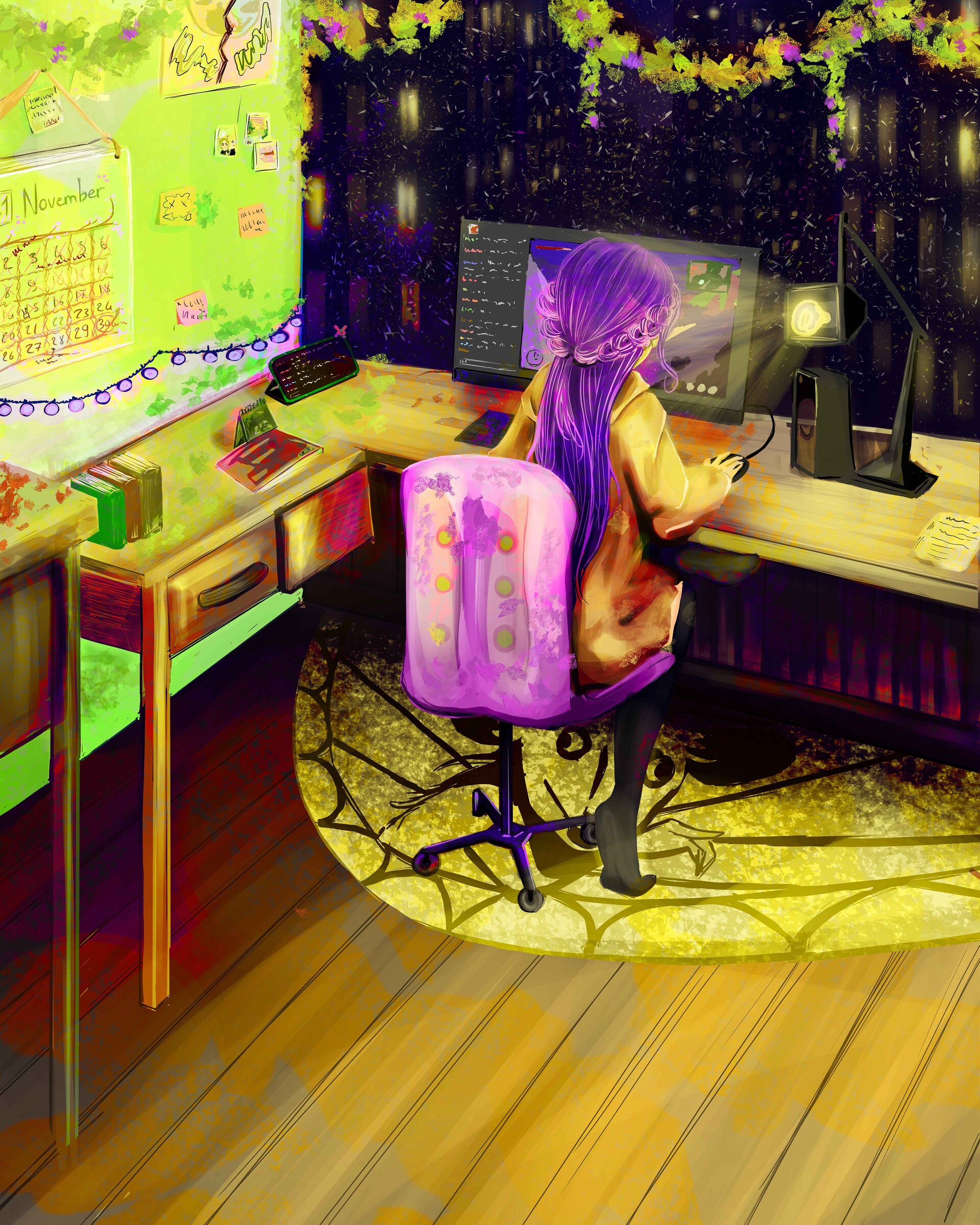 ArtStation - night playtime