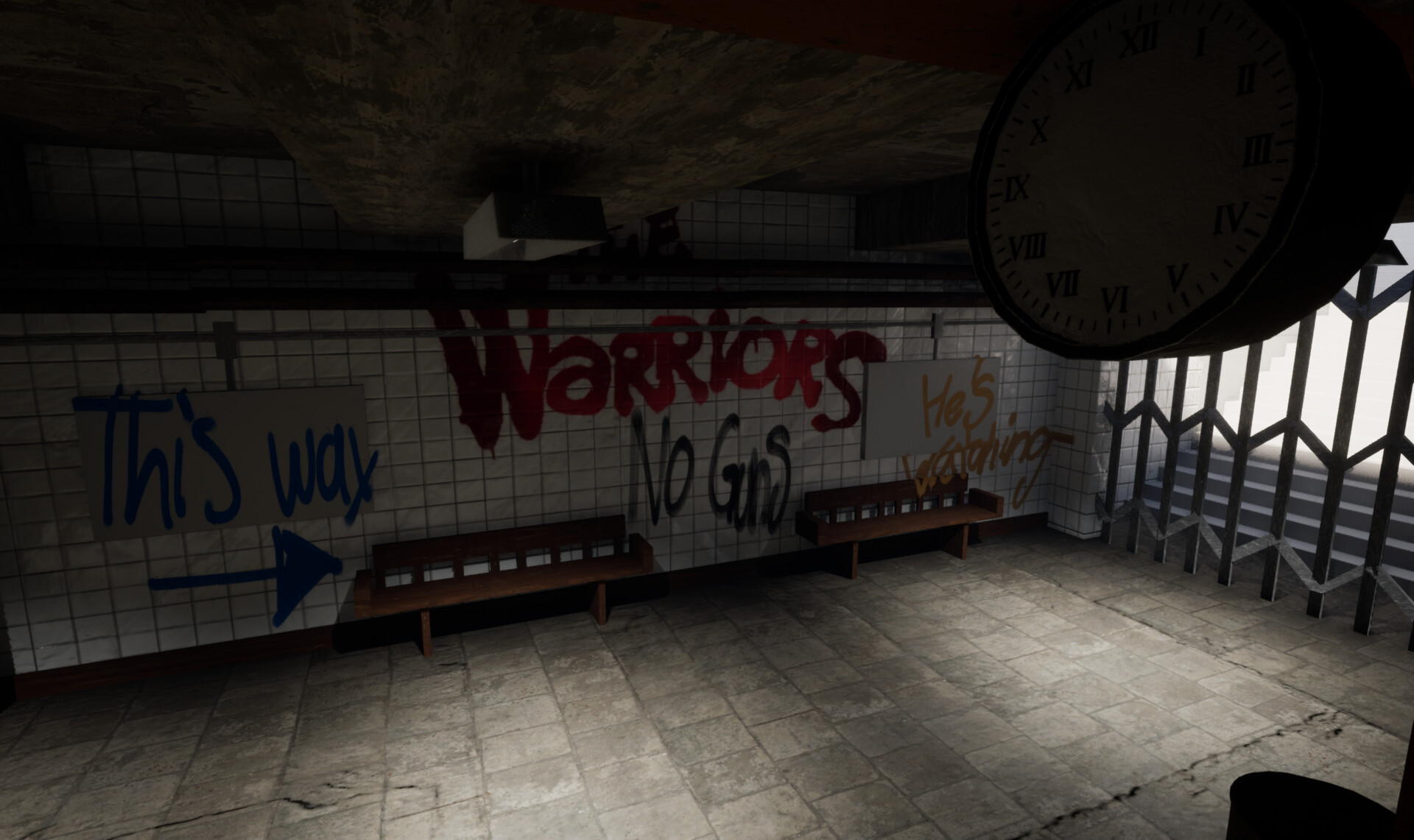 ArtStation - The Warriors Subway