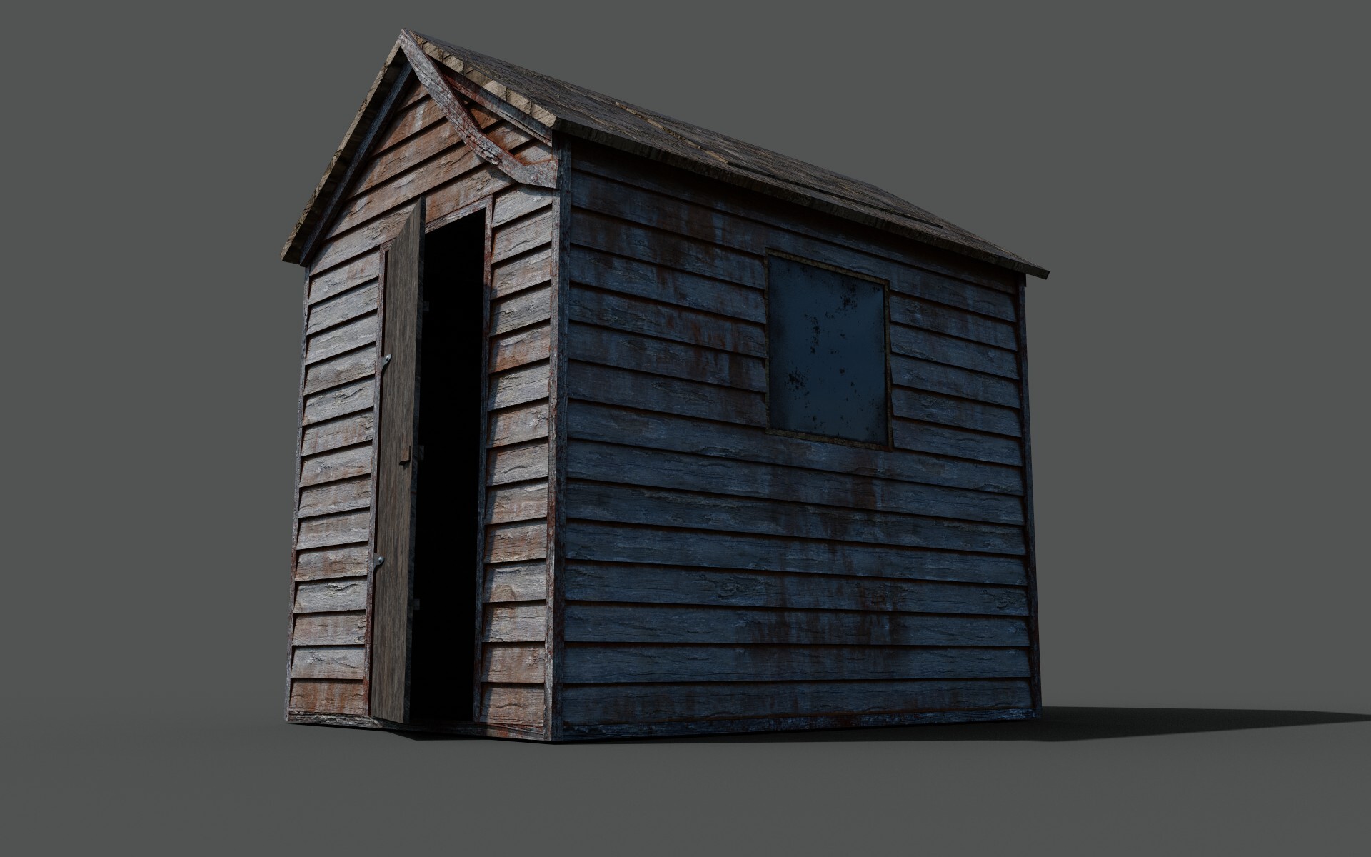 ArtStation - Wooden Shed