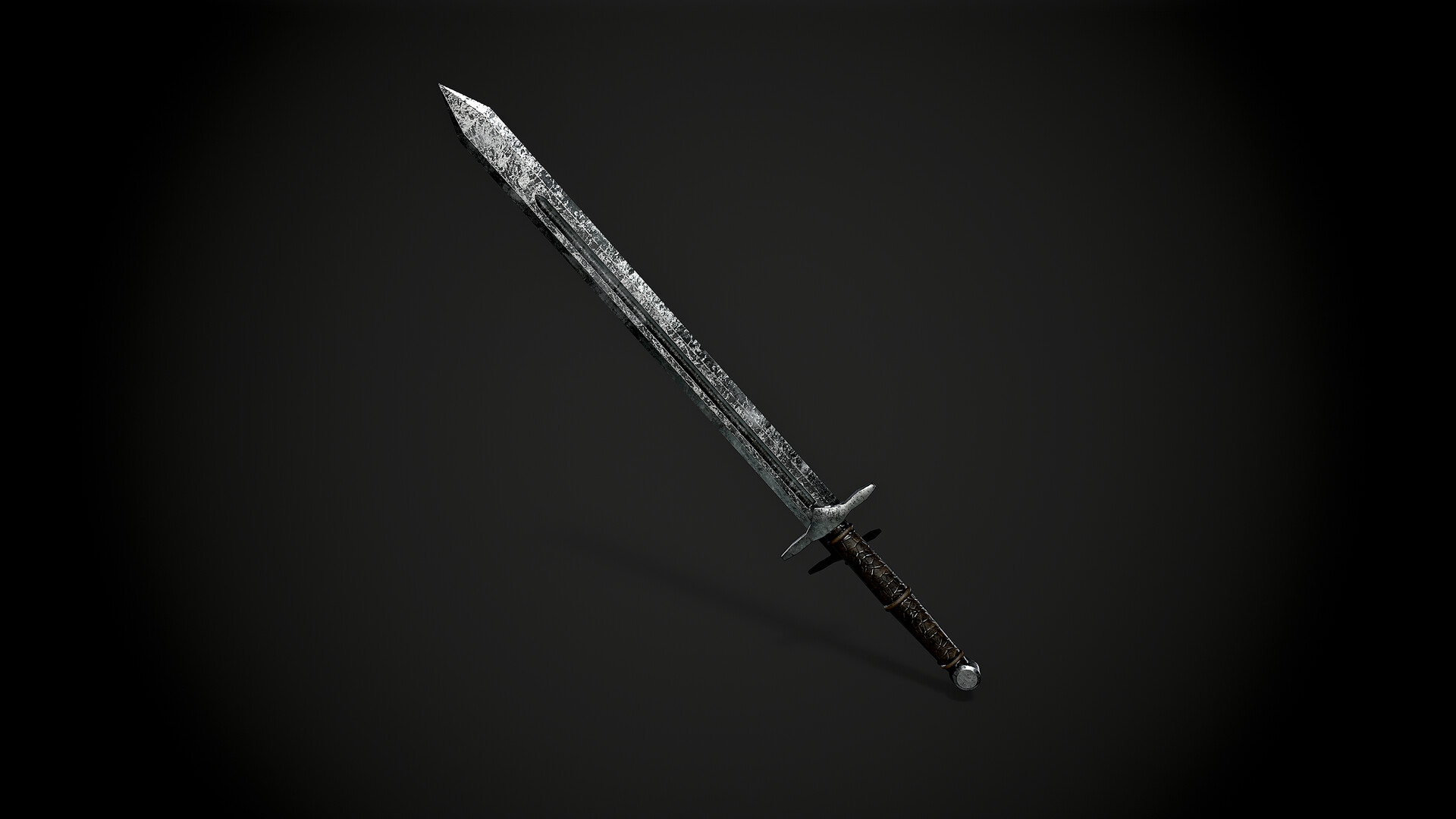 ArtStation - Old Sword 3D Model