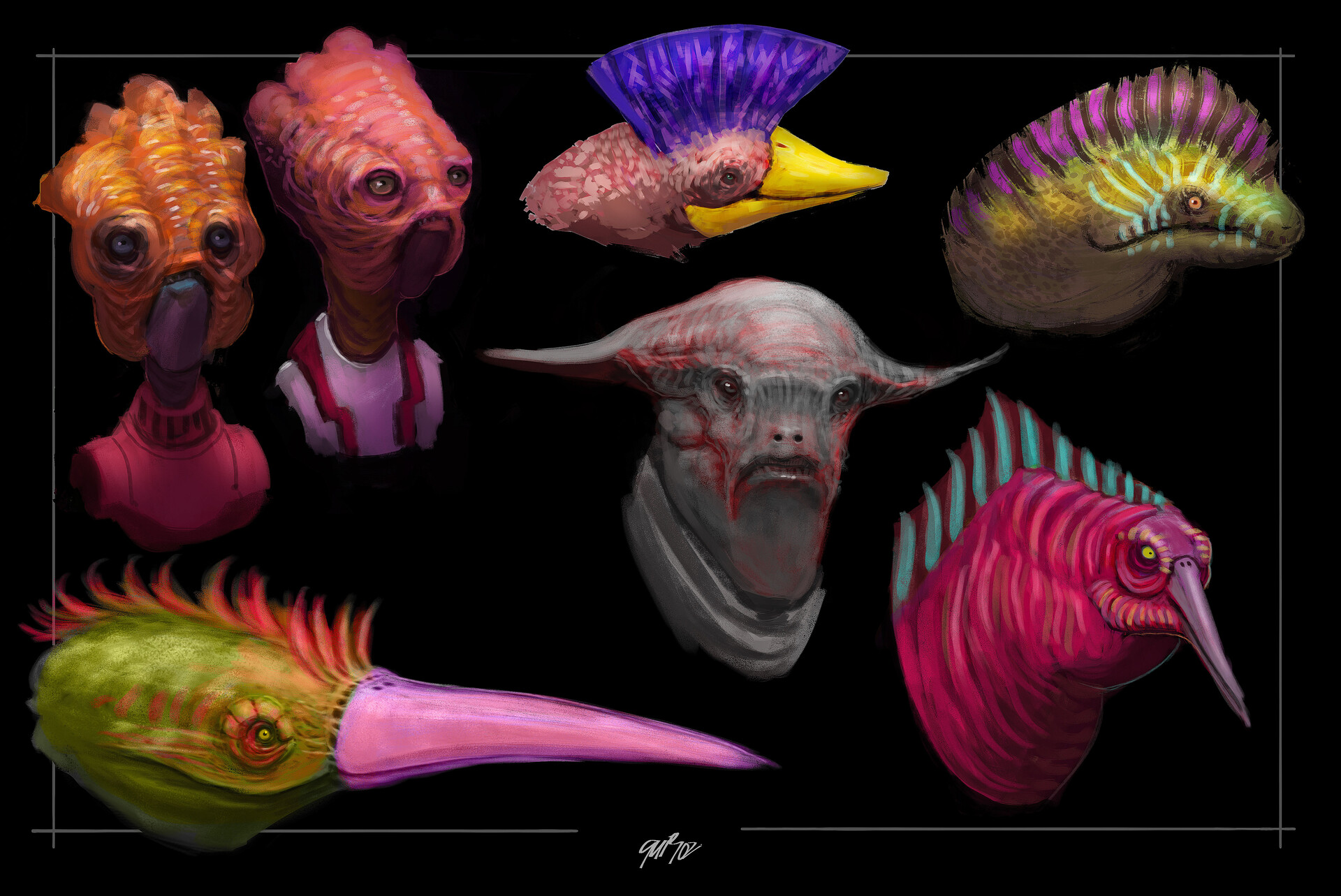 ArtStation - Mix of Creatures