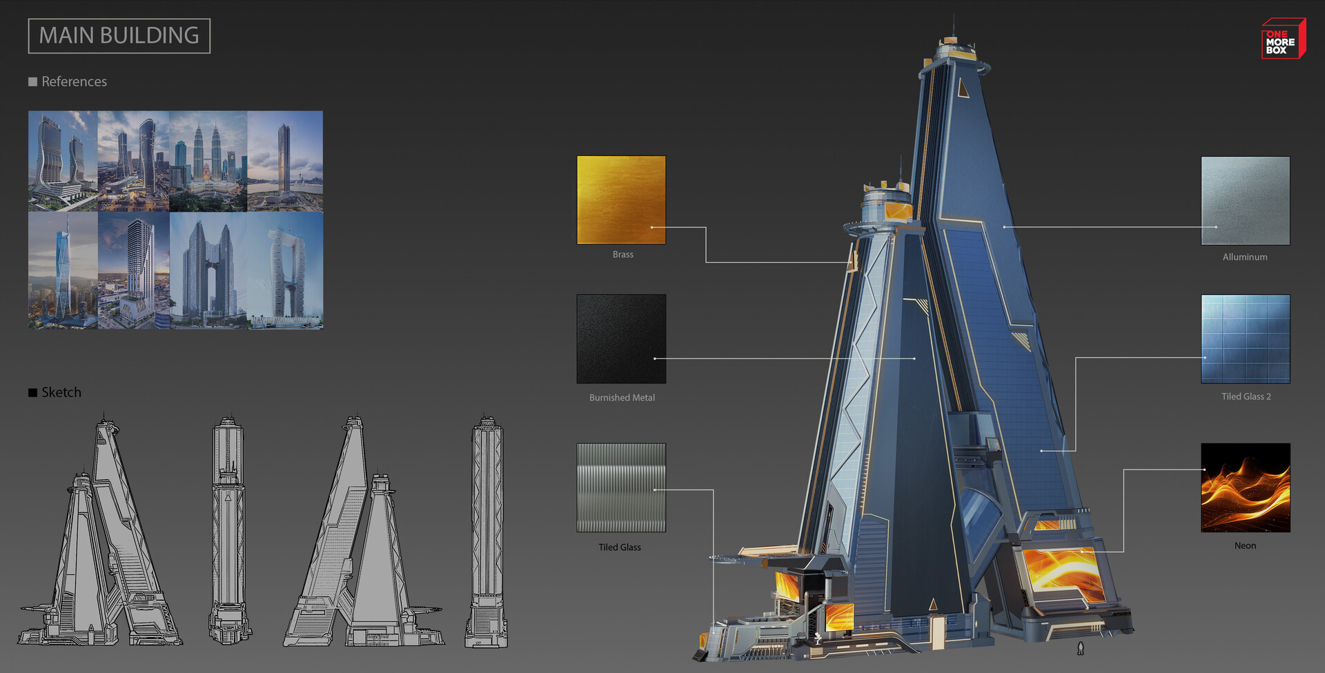 One More Box Studio - Cyberpunk Buildings - 06