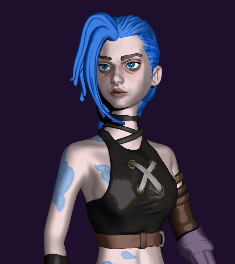 julian david - jinx fan art