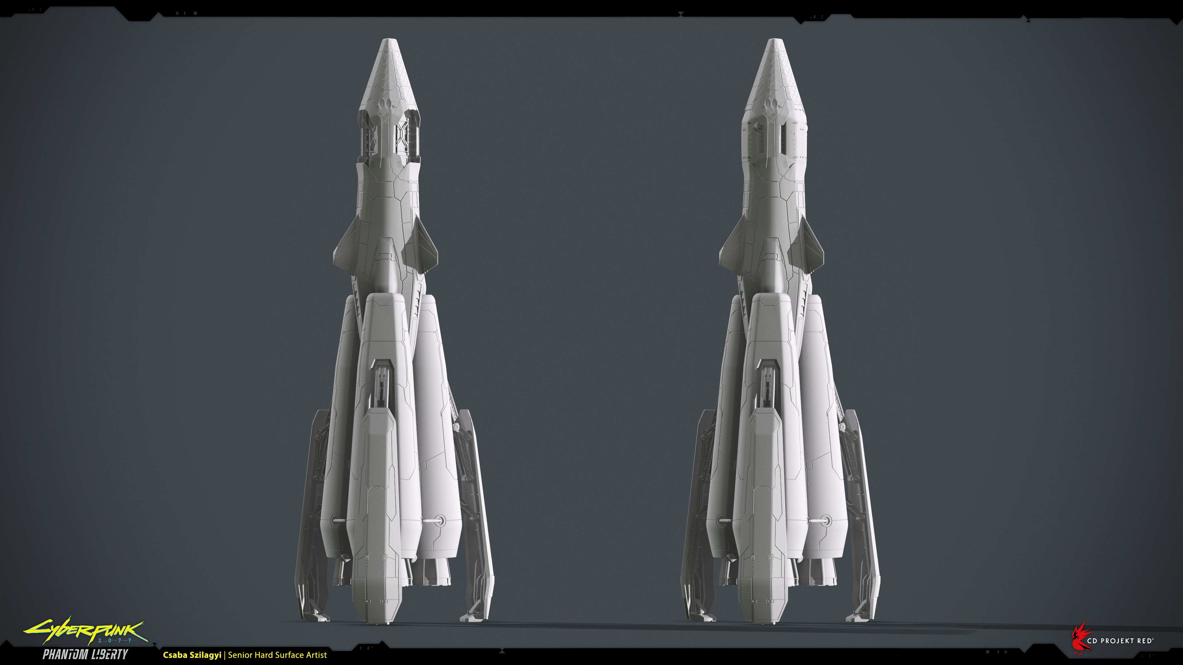 Csaba Szilagyi - Cyberpunk 2077 Phantom Liberty - Orbital Air Rocket