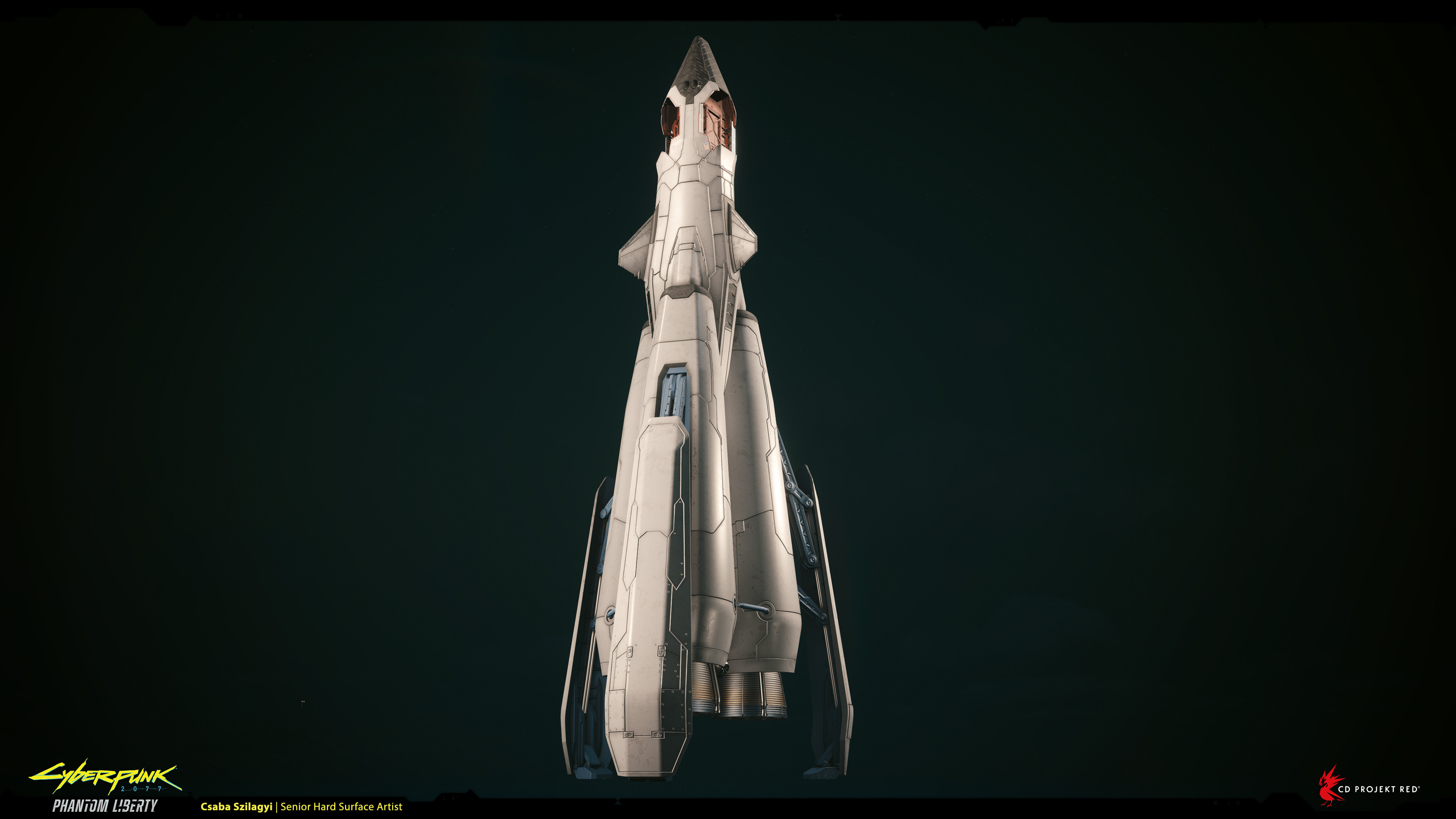 Csaba Szilagyi - Cyberpunk 2077 Phantom Liberty - Orbital Air Rocket