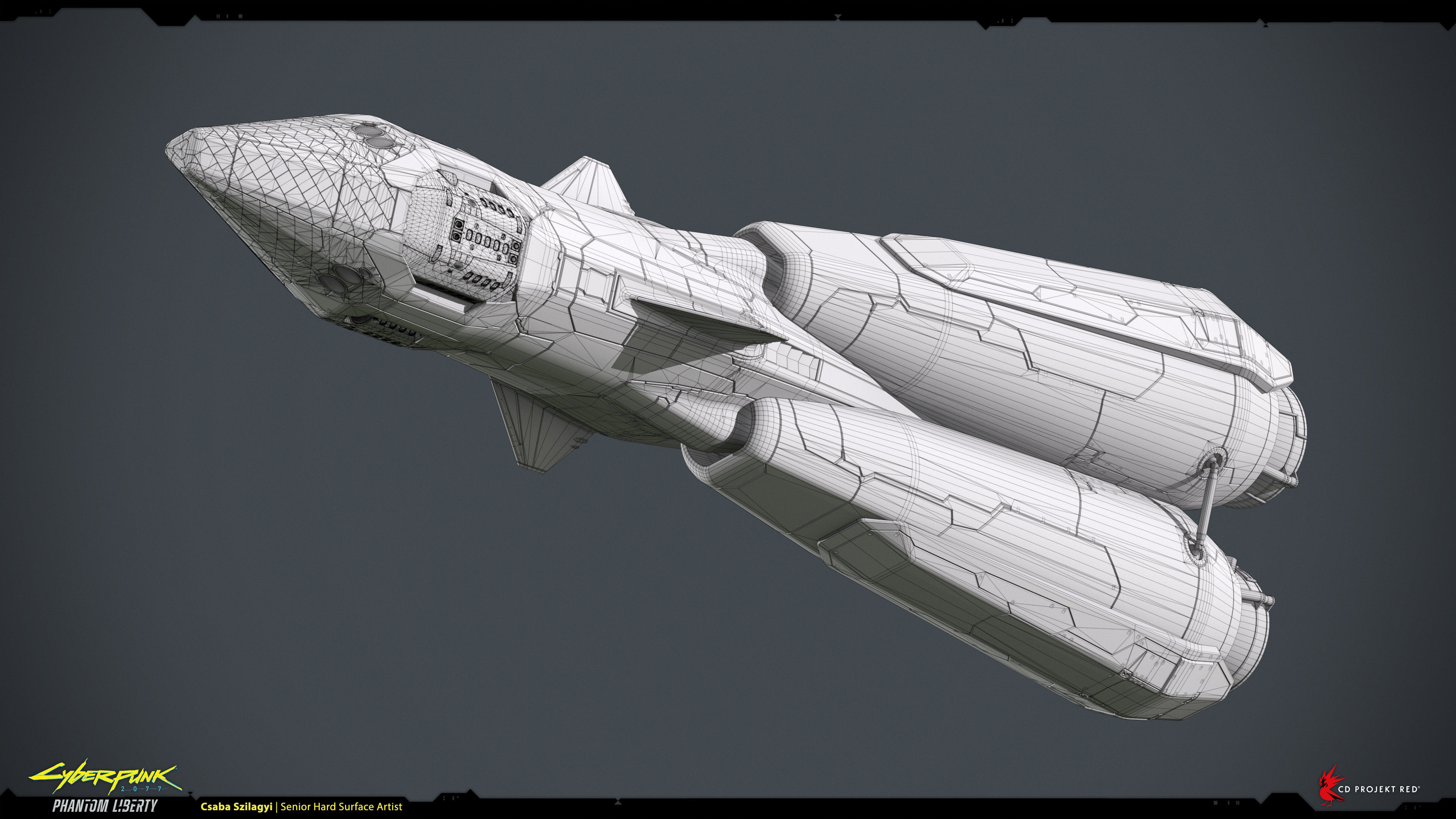 Csaba Szilagyi - Cyberpunk 2077 Phantom Liberty - Orbital Air Rocket