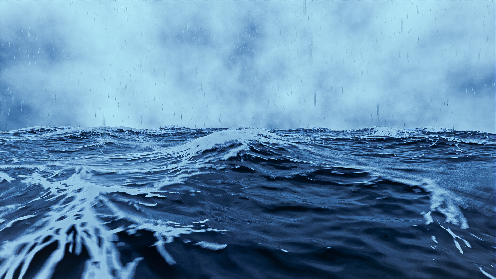 ArtStation - Ocean rain