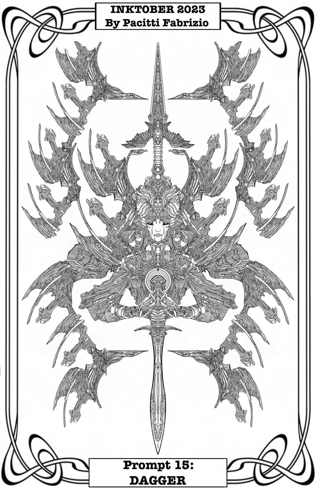 ArtStation - Inktober 2023-prompt 15-dagger