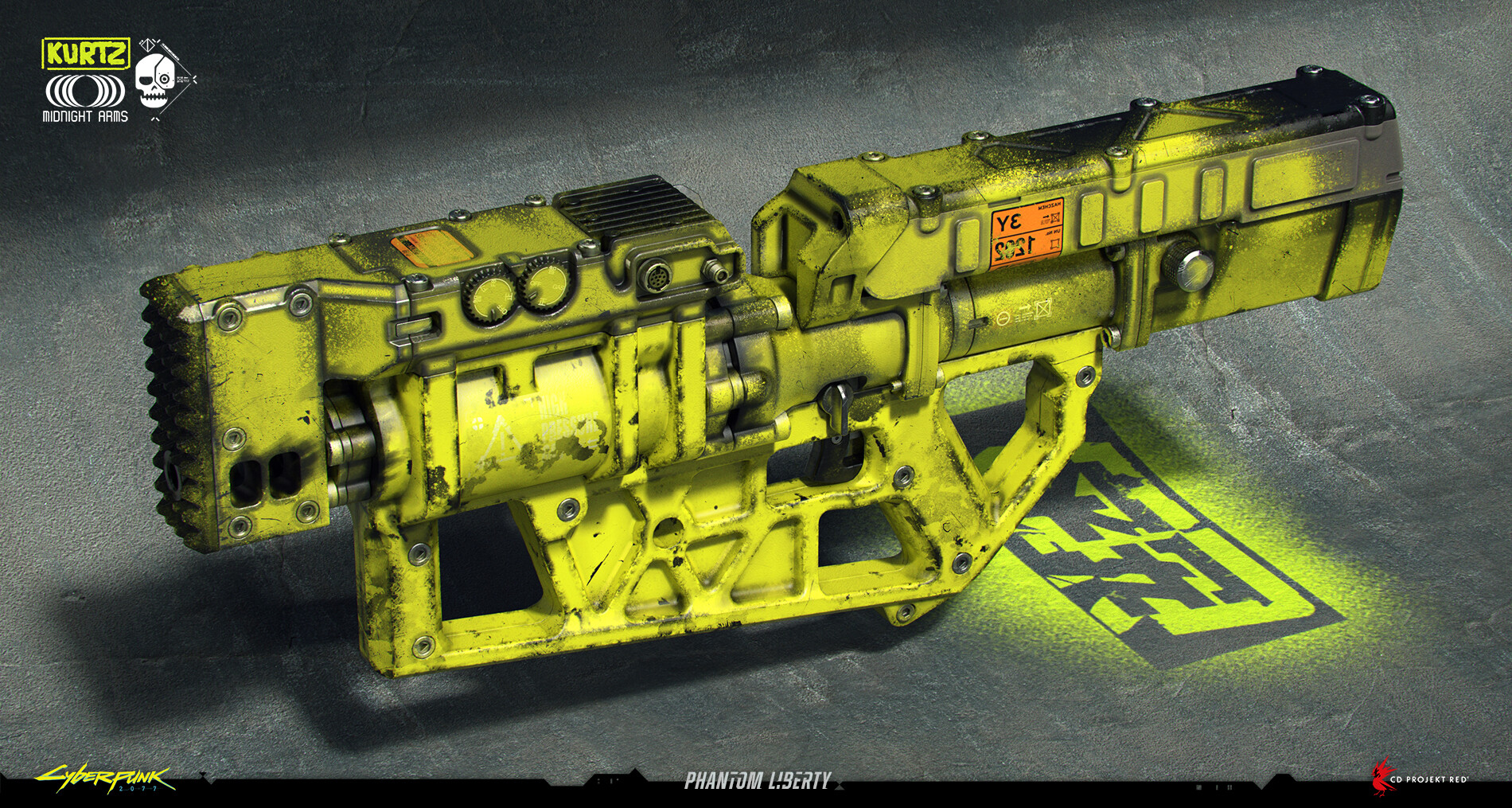 Filippo Ubertino - Midnight Arms SMG Original Concept - Cyberpunk 2077 ...