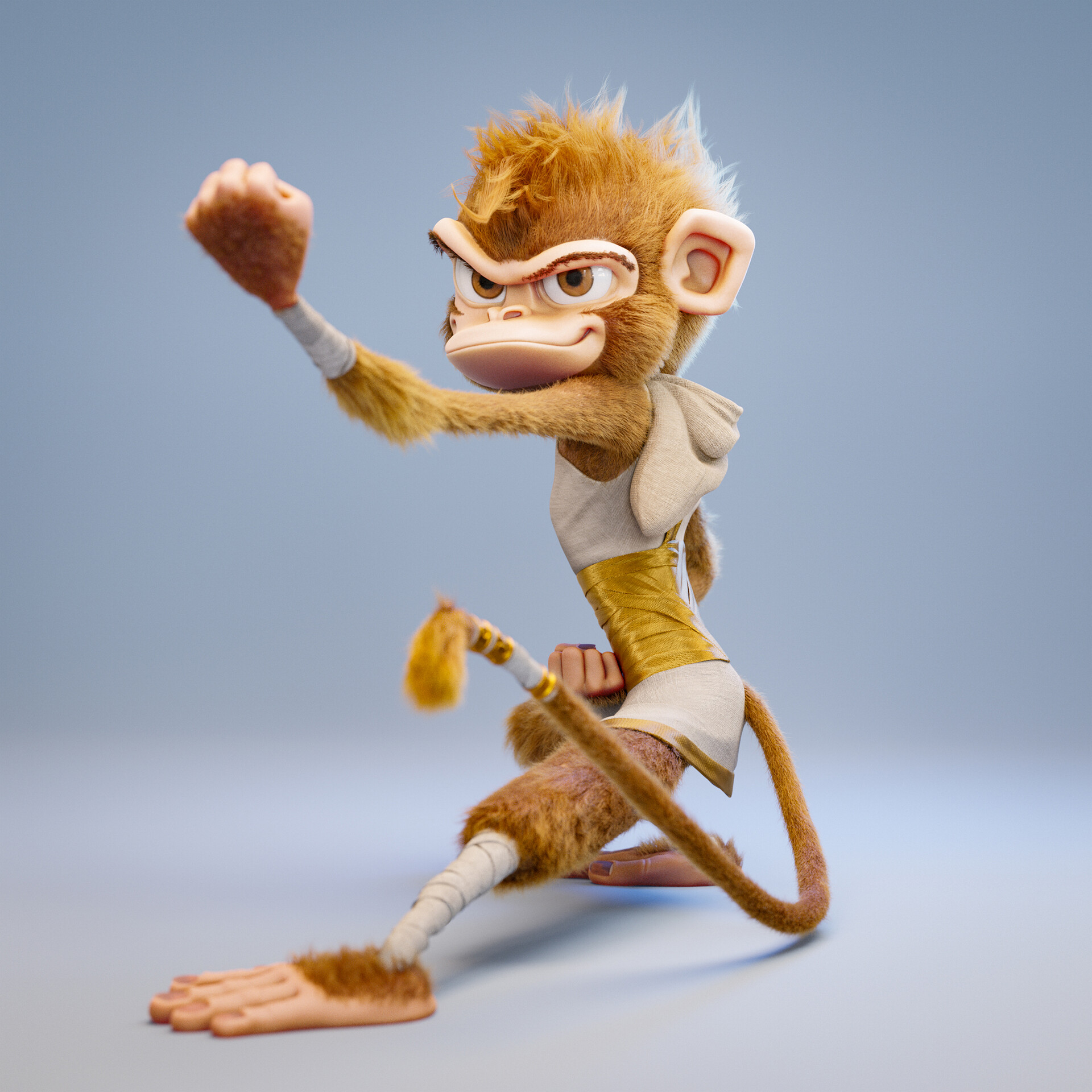 Jeremy Pajot - 3D Monkey King