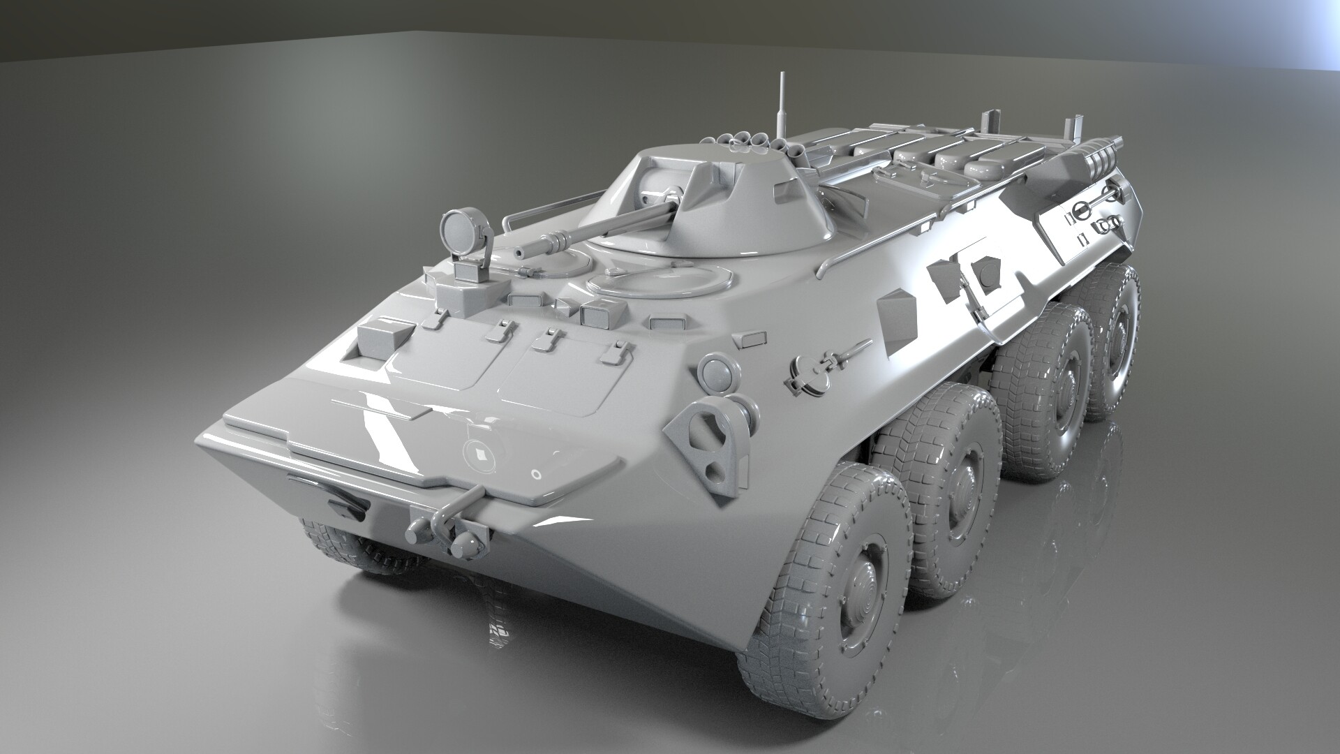 ArtStation - BTR-80