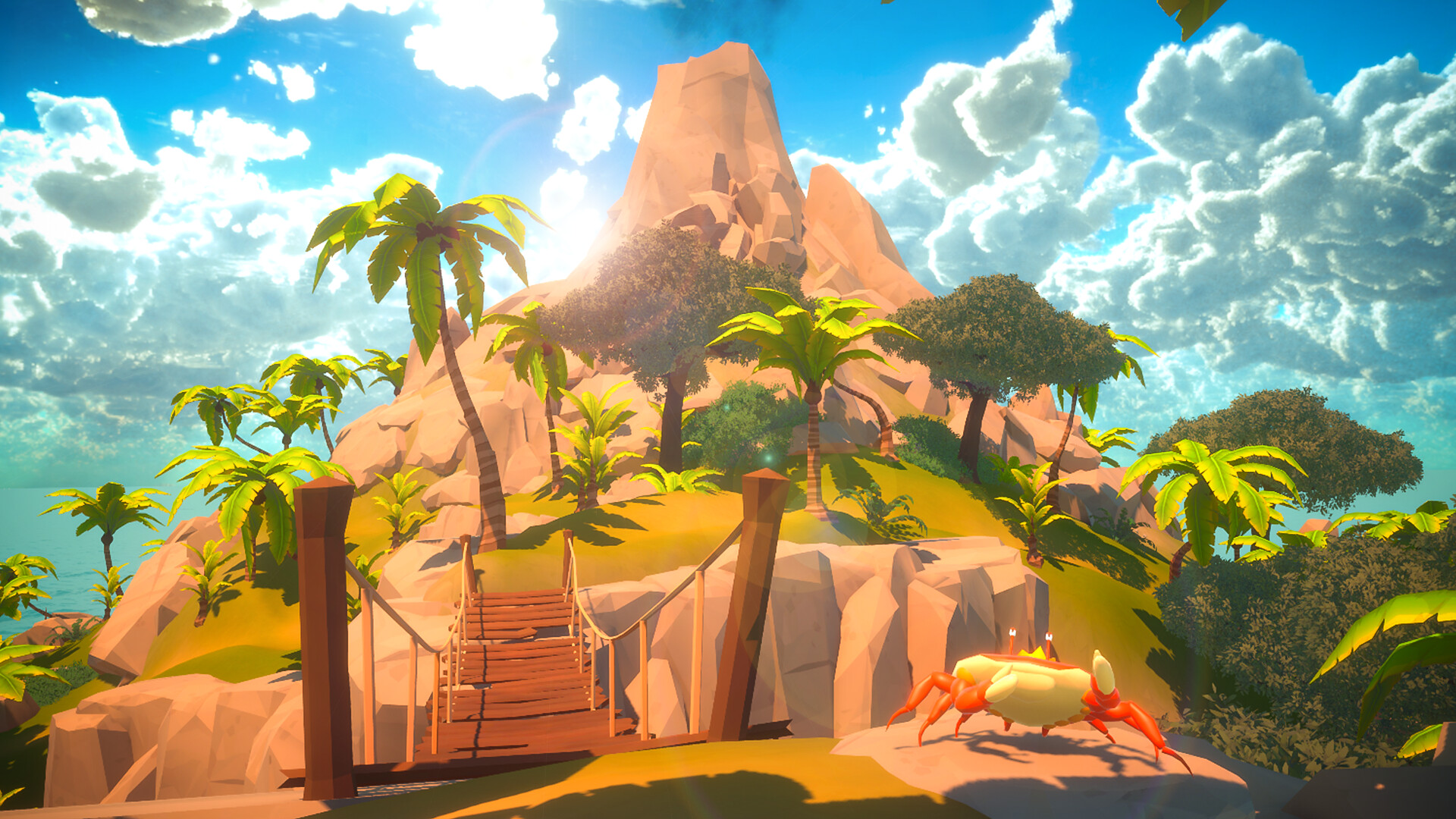 ArtStation - Stylized Tropical Island