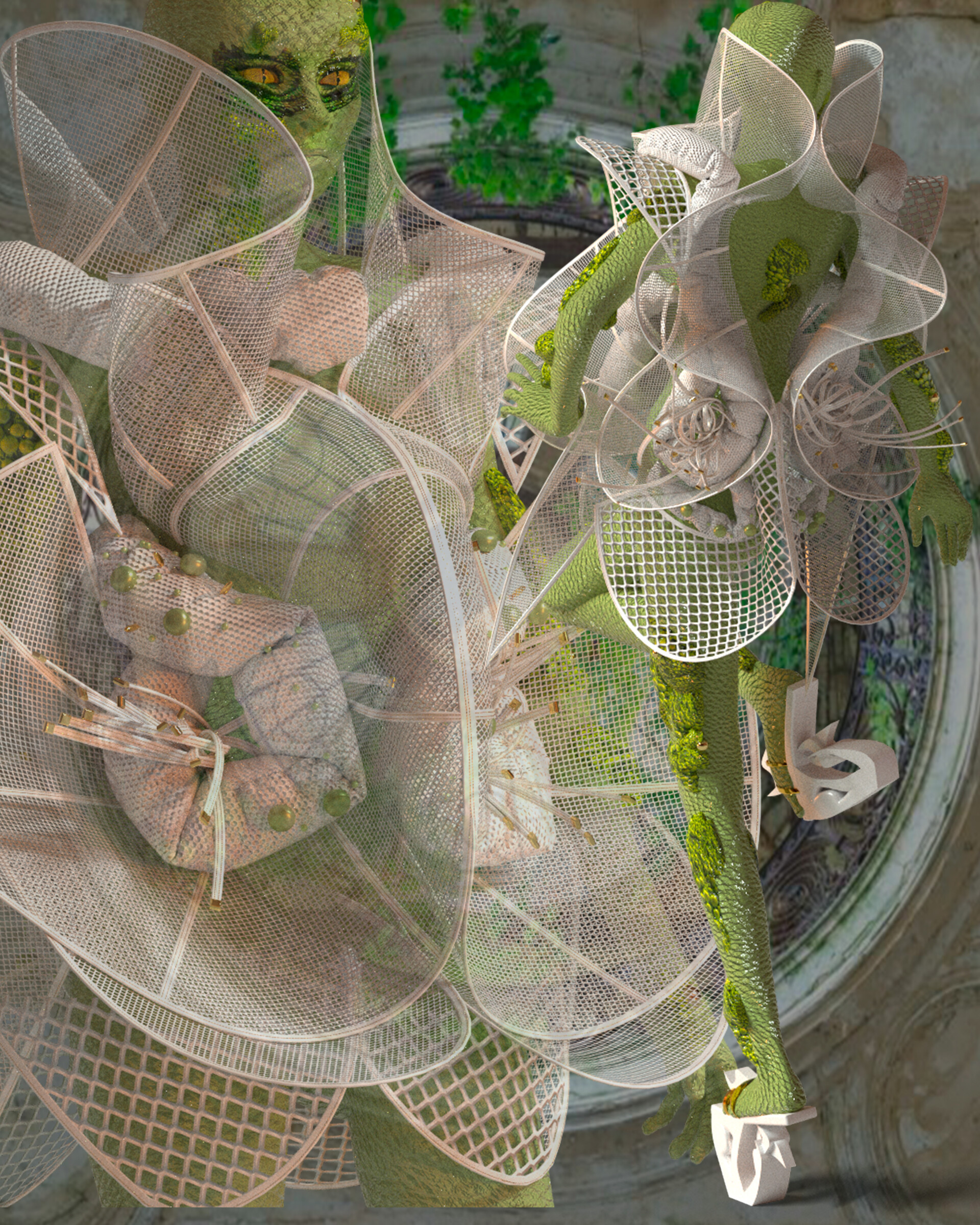 ArtStation - "Forest fairies". Marvelous Designer&Clo3D