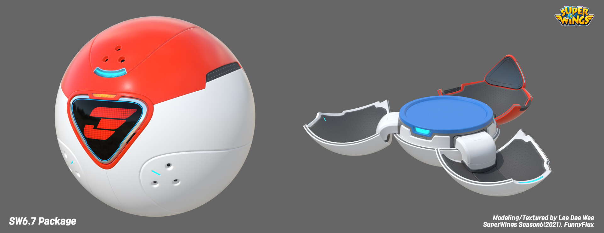 David Lee - SuperWings S6 - Package/SuperBalls